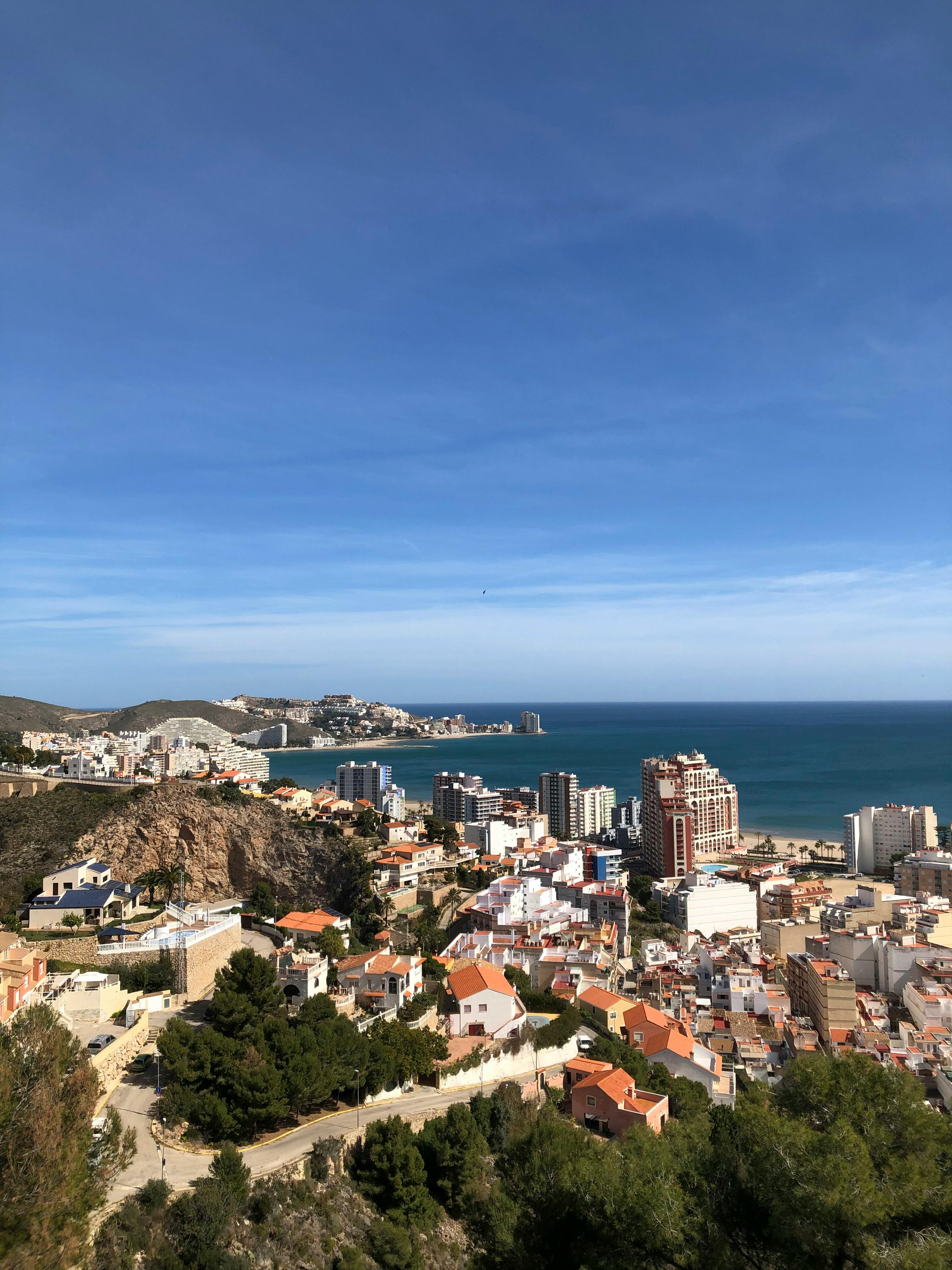 Scenic Aerial View of Cullera, Spain · Free Stock Photo