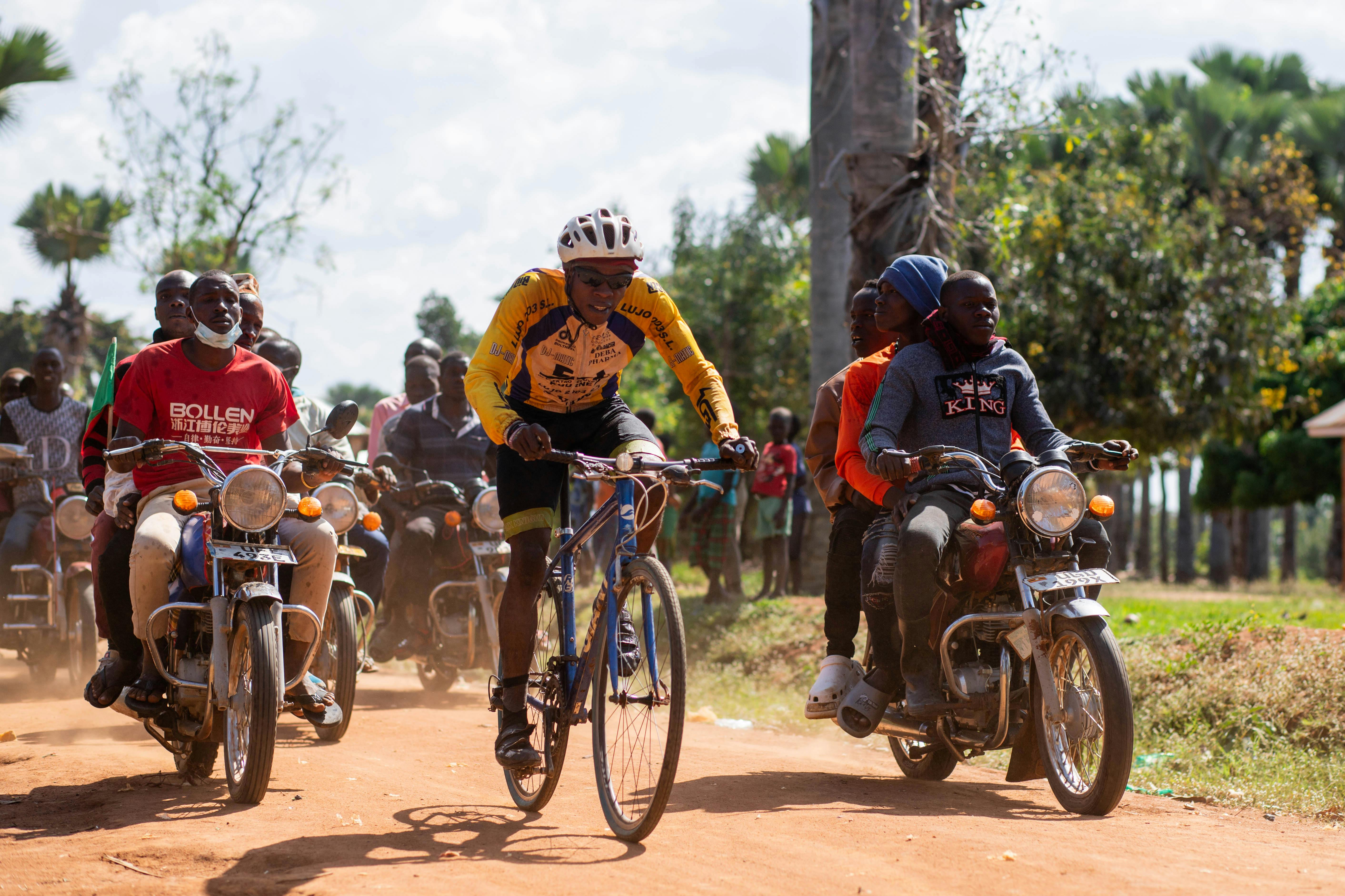 Motorcycle (Boda Boda) Riders On Rural Roads Photos, Download The BEST ...