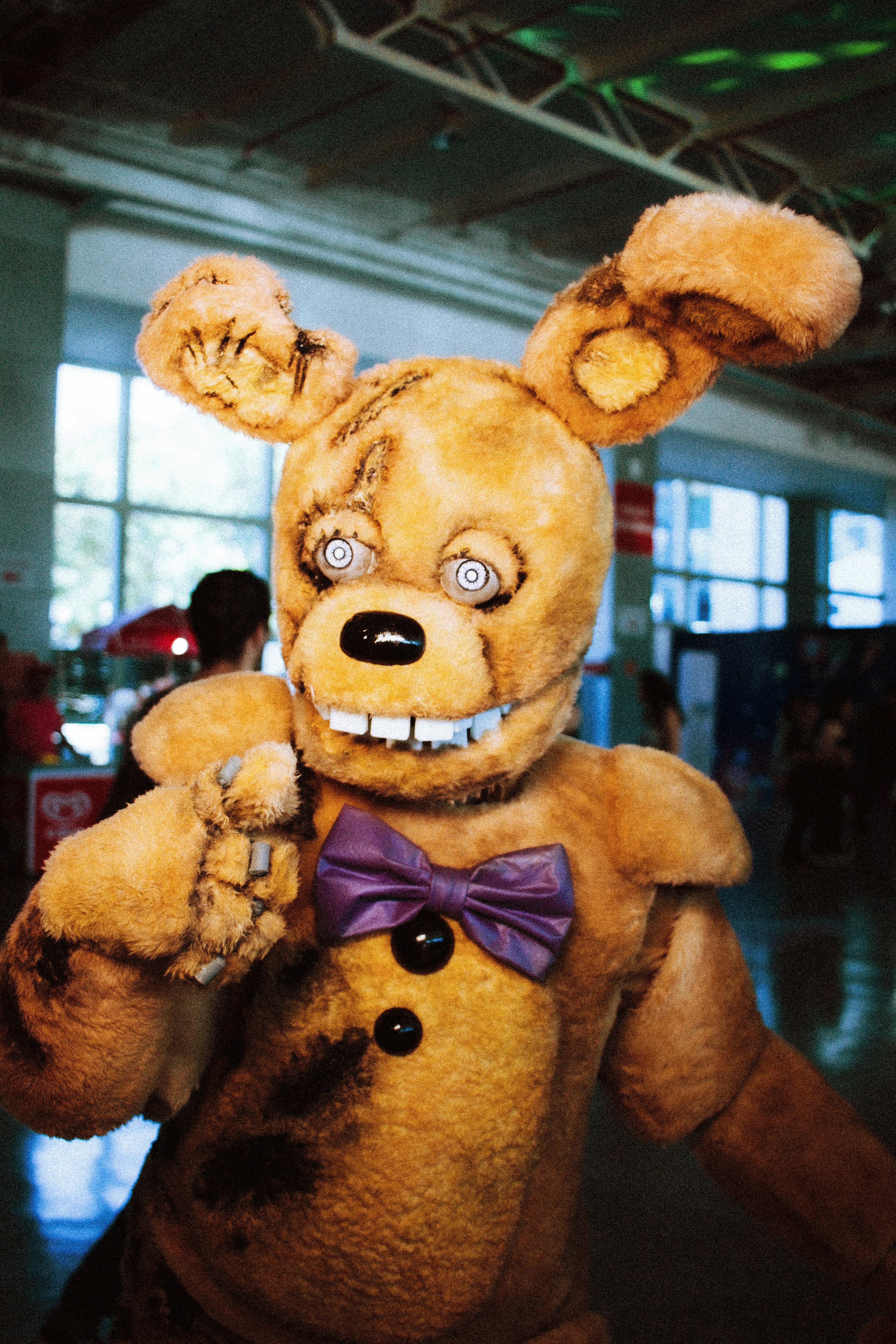 Creepy Furry Costume Character at Convention · Free Stock Photo