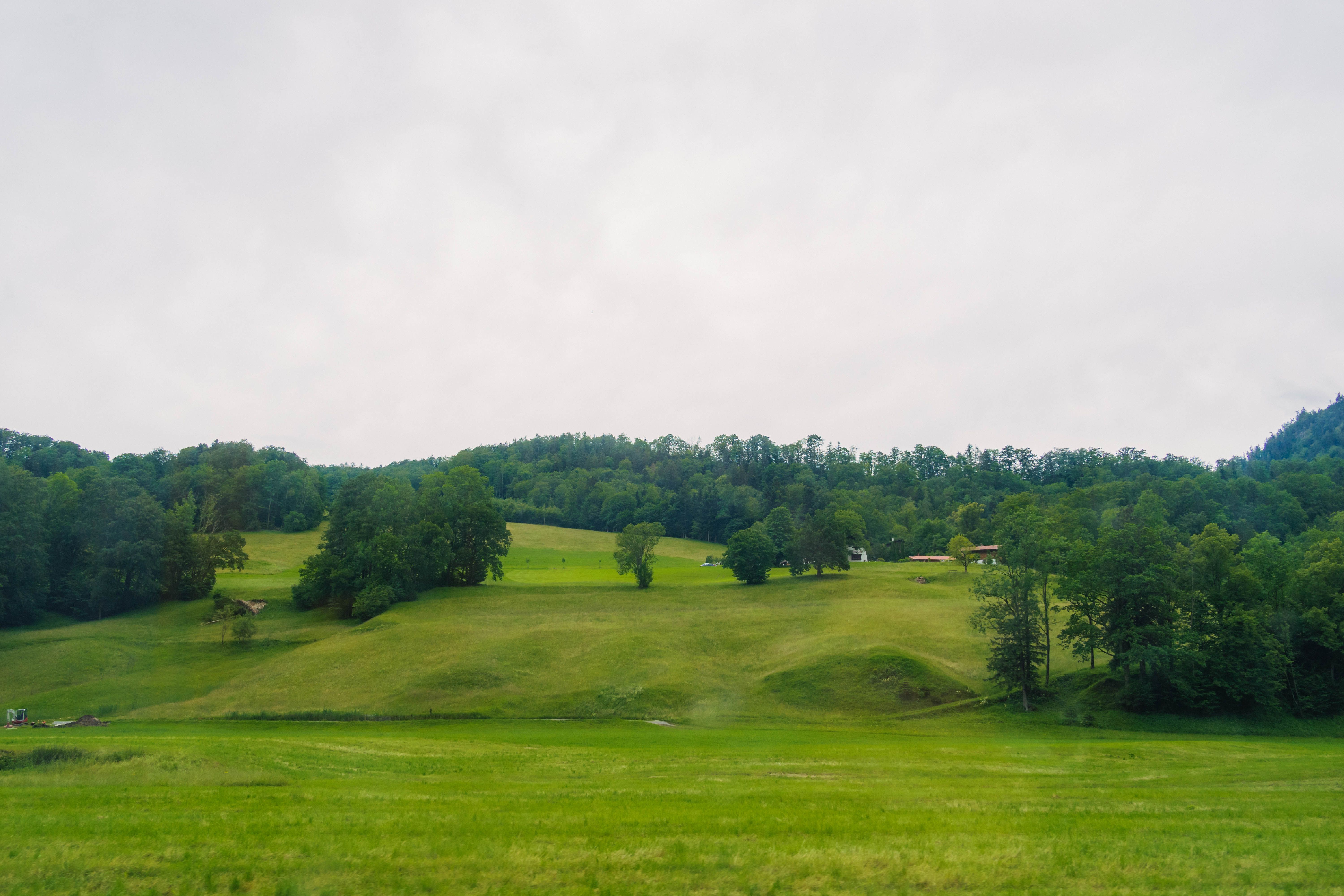 Scenic Bavarian Landscape with Rolling Hills · Free Stock Photo