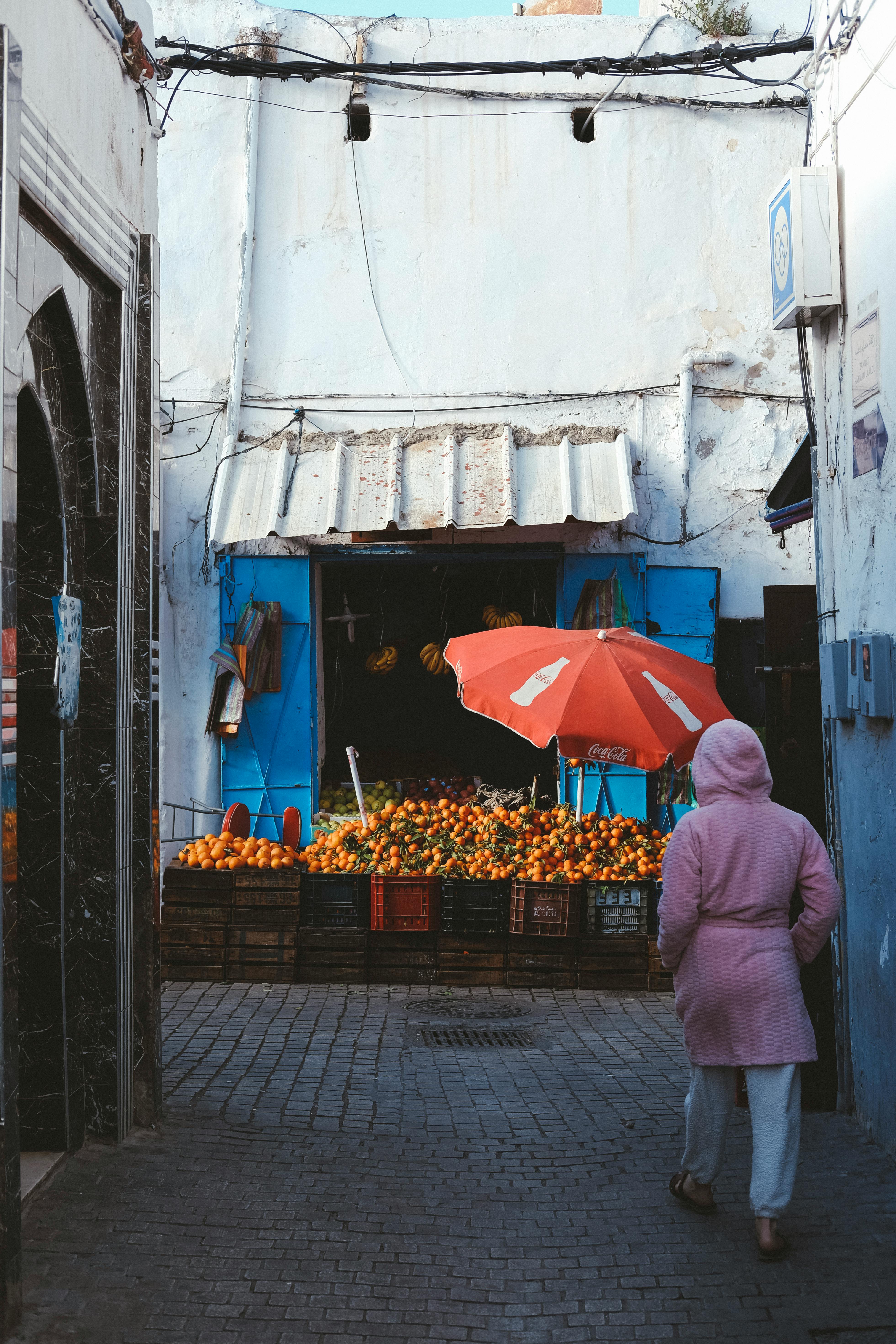 Colorful Market Scene in Rabat, Morocco · Free Stock Photo