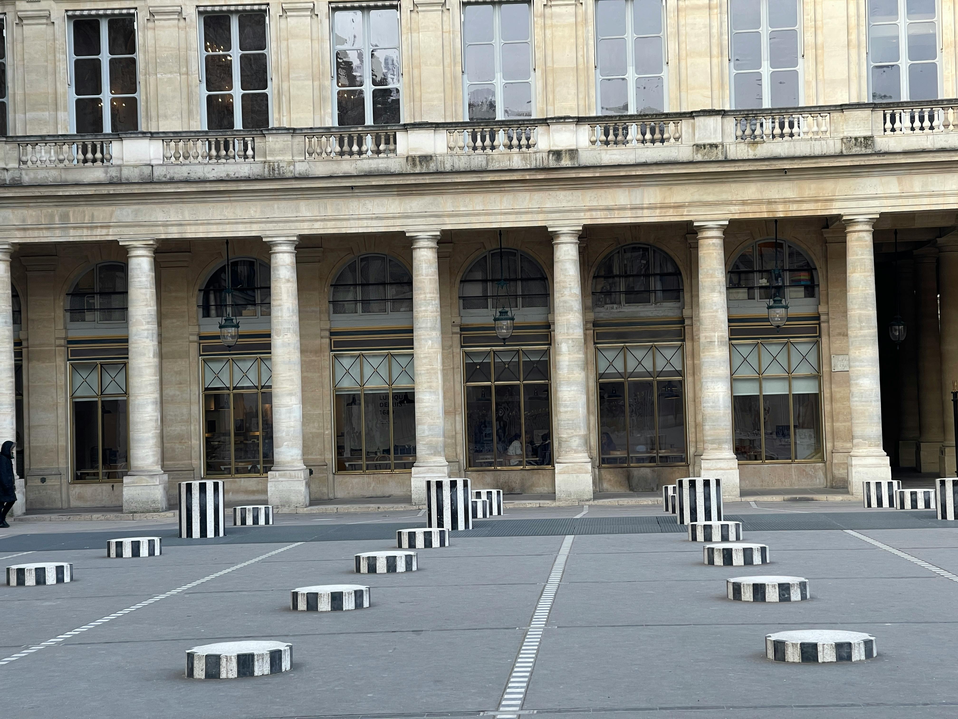 Palais Royal with Buren Columns, Paris view · Free Stock Photo