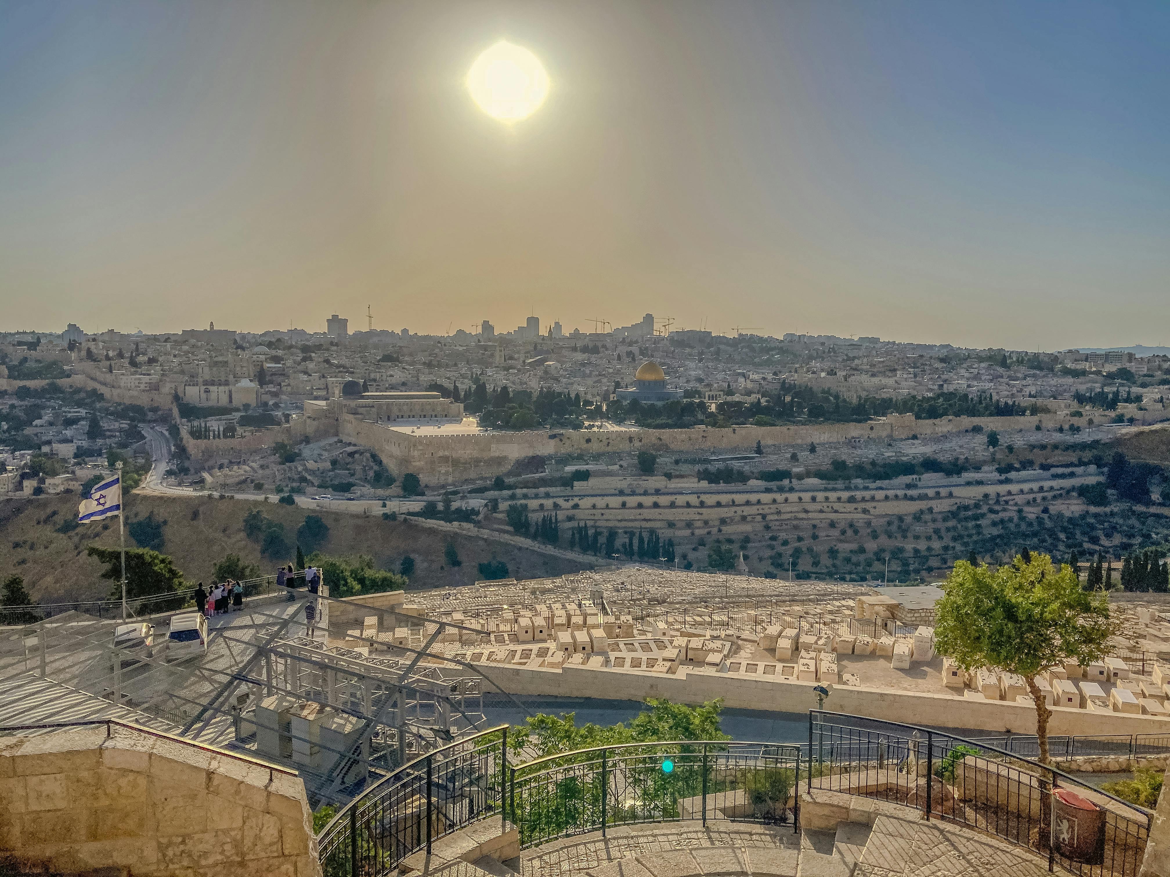 View from Mount of Olives Overlooking Jerusalem · Free Stock Photo