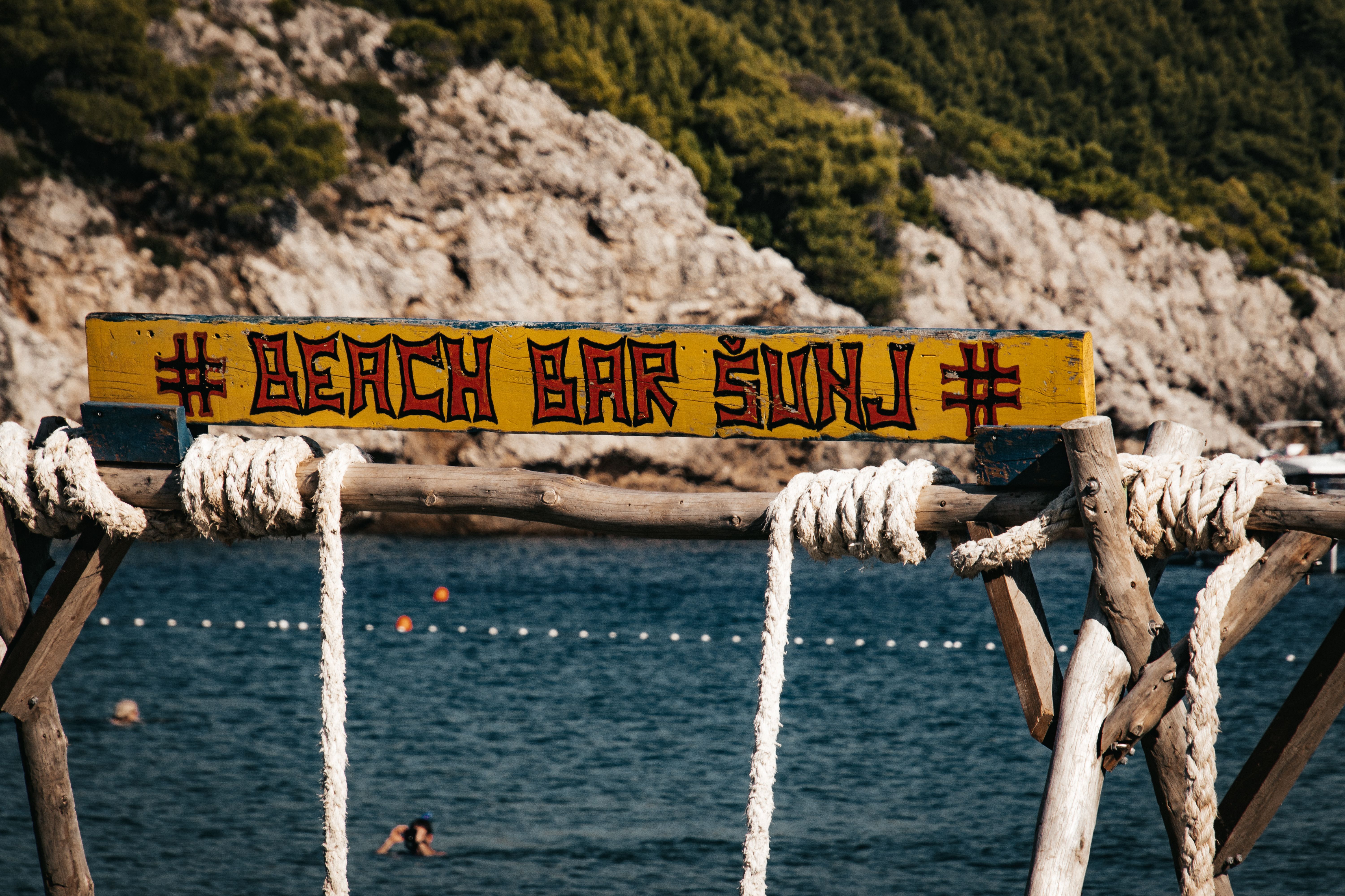 Beach Bar on Šunj Beach, Lopud Island, Croatia · Free Stock Photo