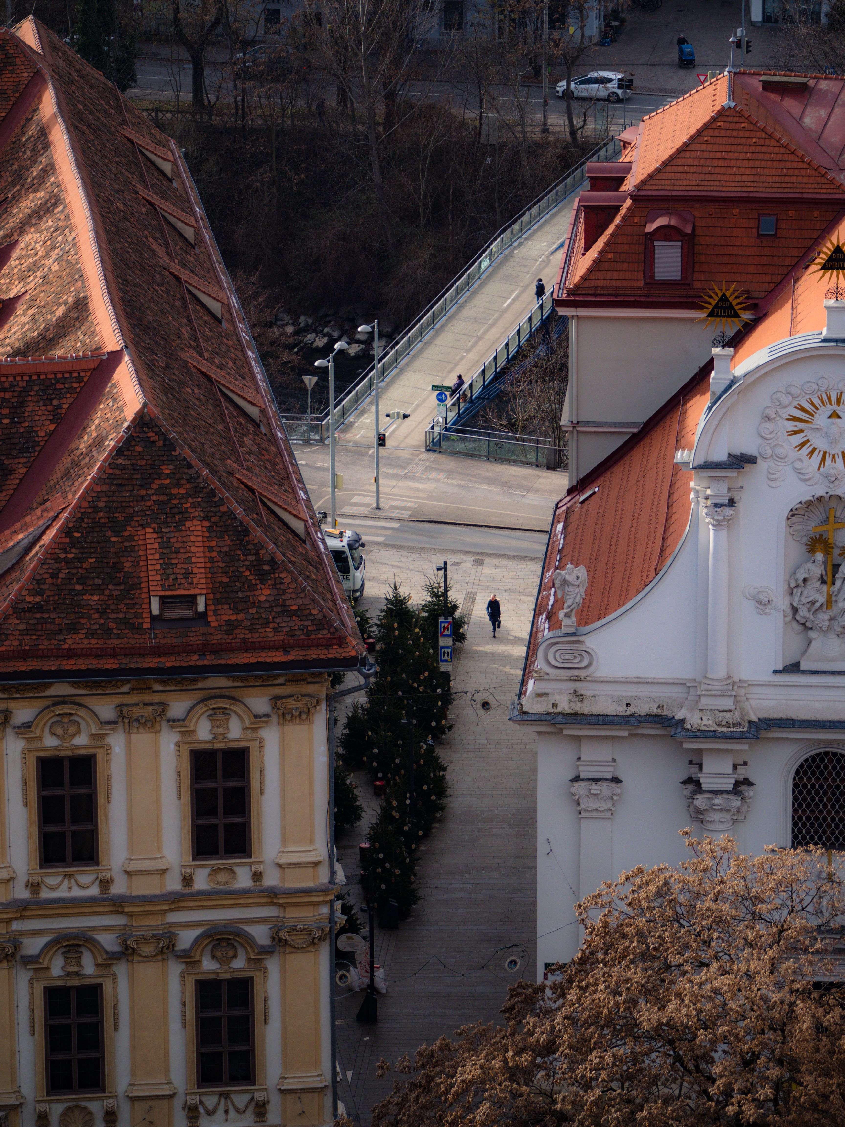Scenic View of Graz Austria's Historic Architecture · Free Stock Photo