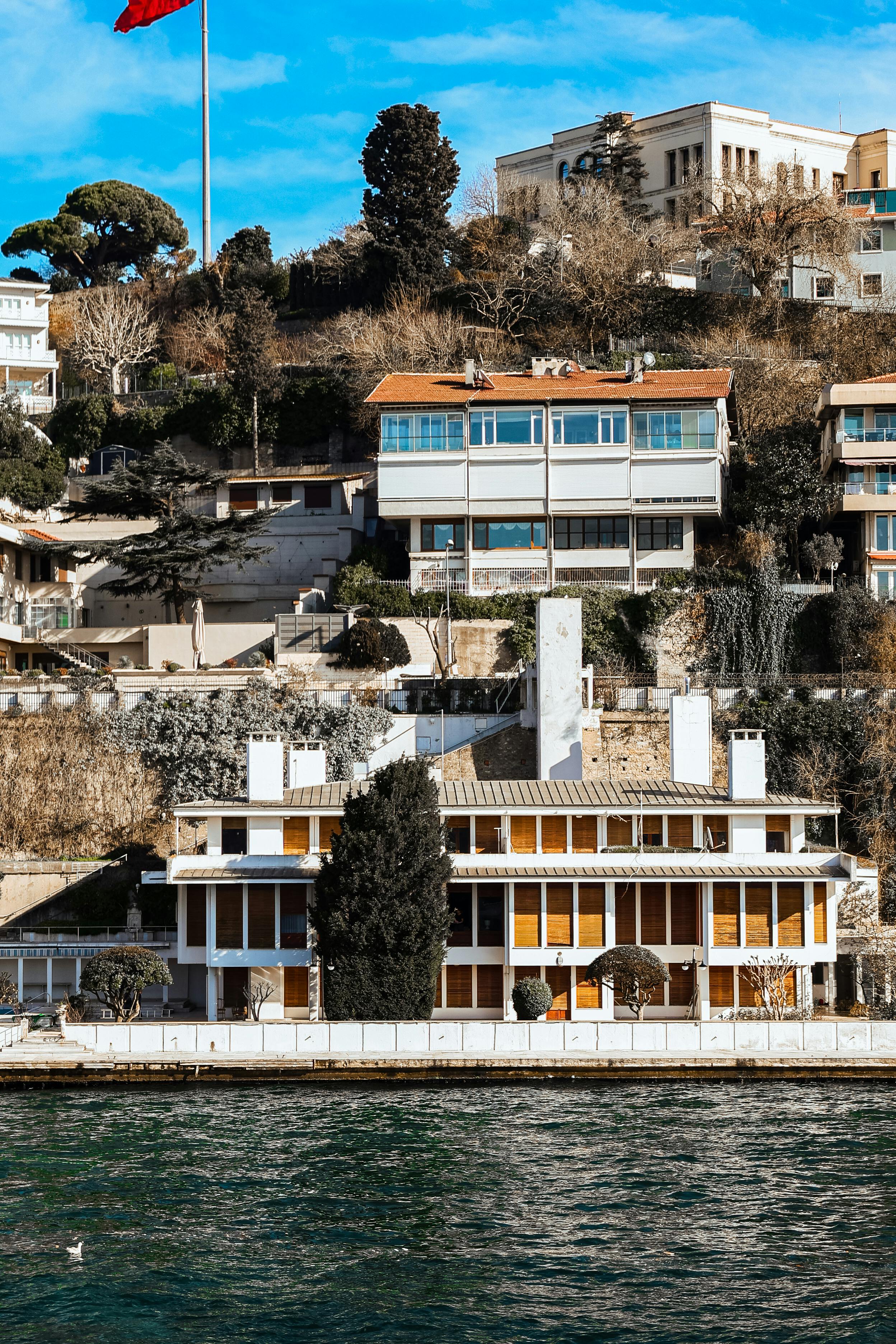 Coastal Mediterranean Architecture by the Sea · Free Stock Photo