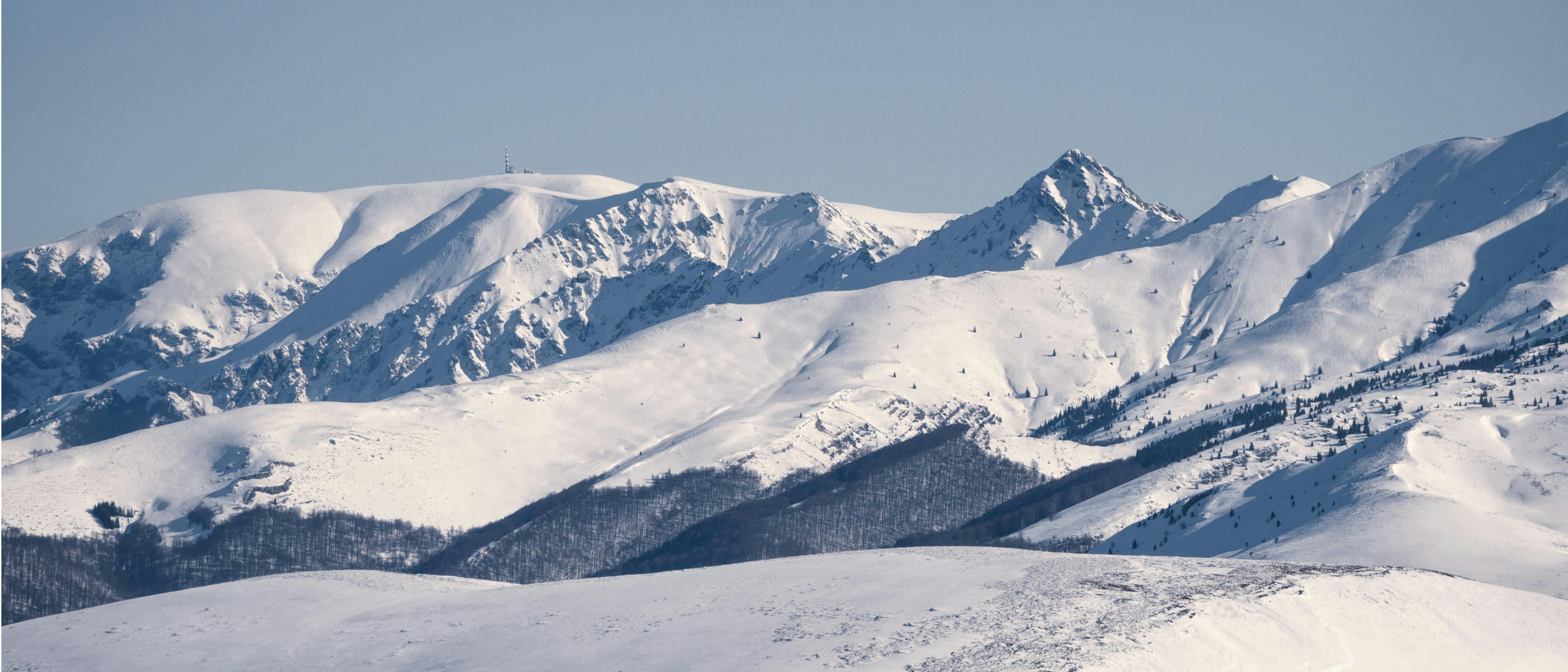 Snow-Covered Balkan Mountains in Bulgaria · Free Stock Photo