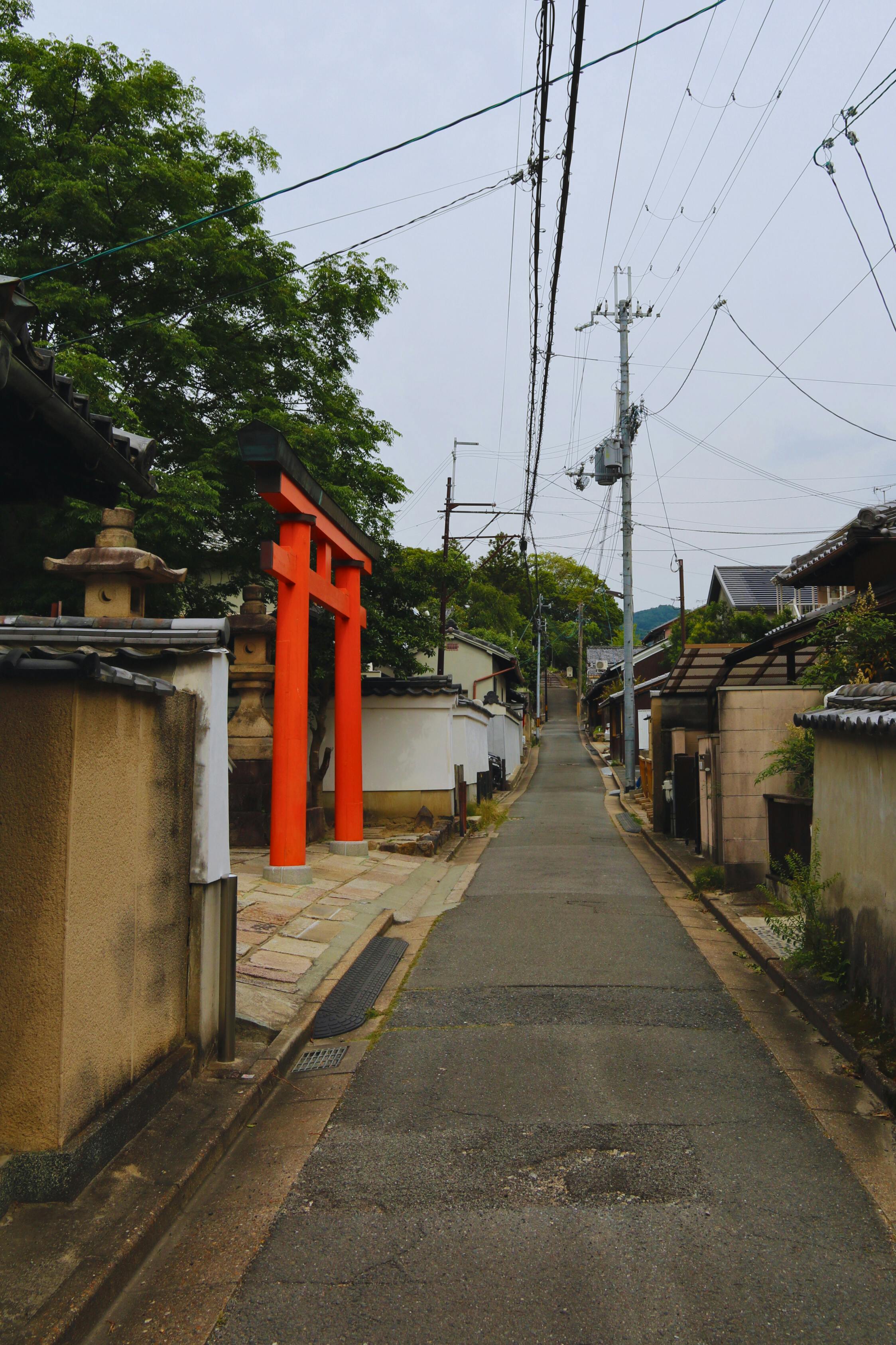 Traditional Torii Gate in Nara, Japan Street View · Free Stock Photo