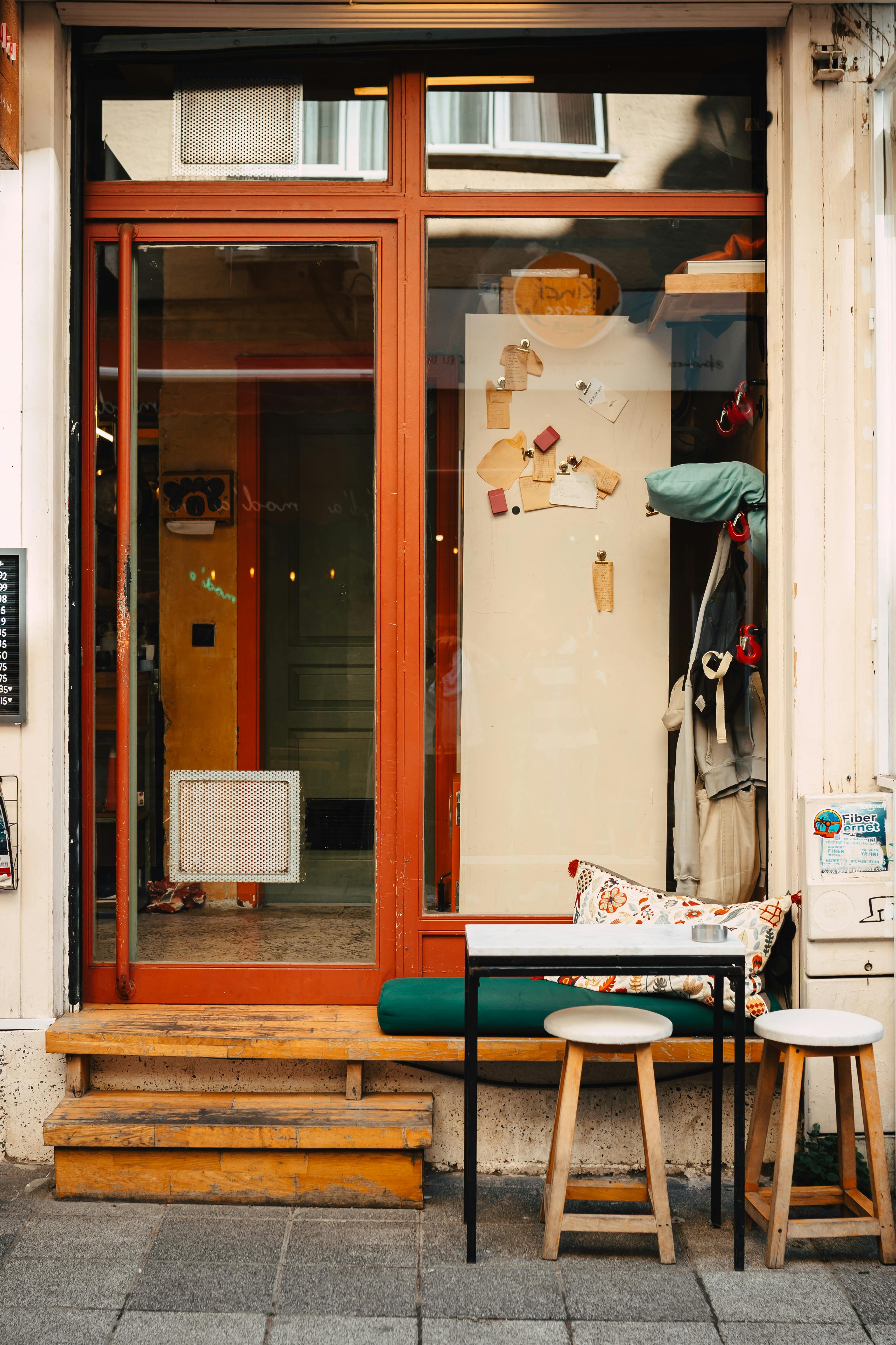 Charming Storefront With Wooden Accents · Free Stock Photo