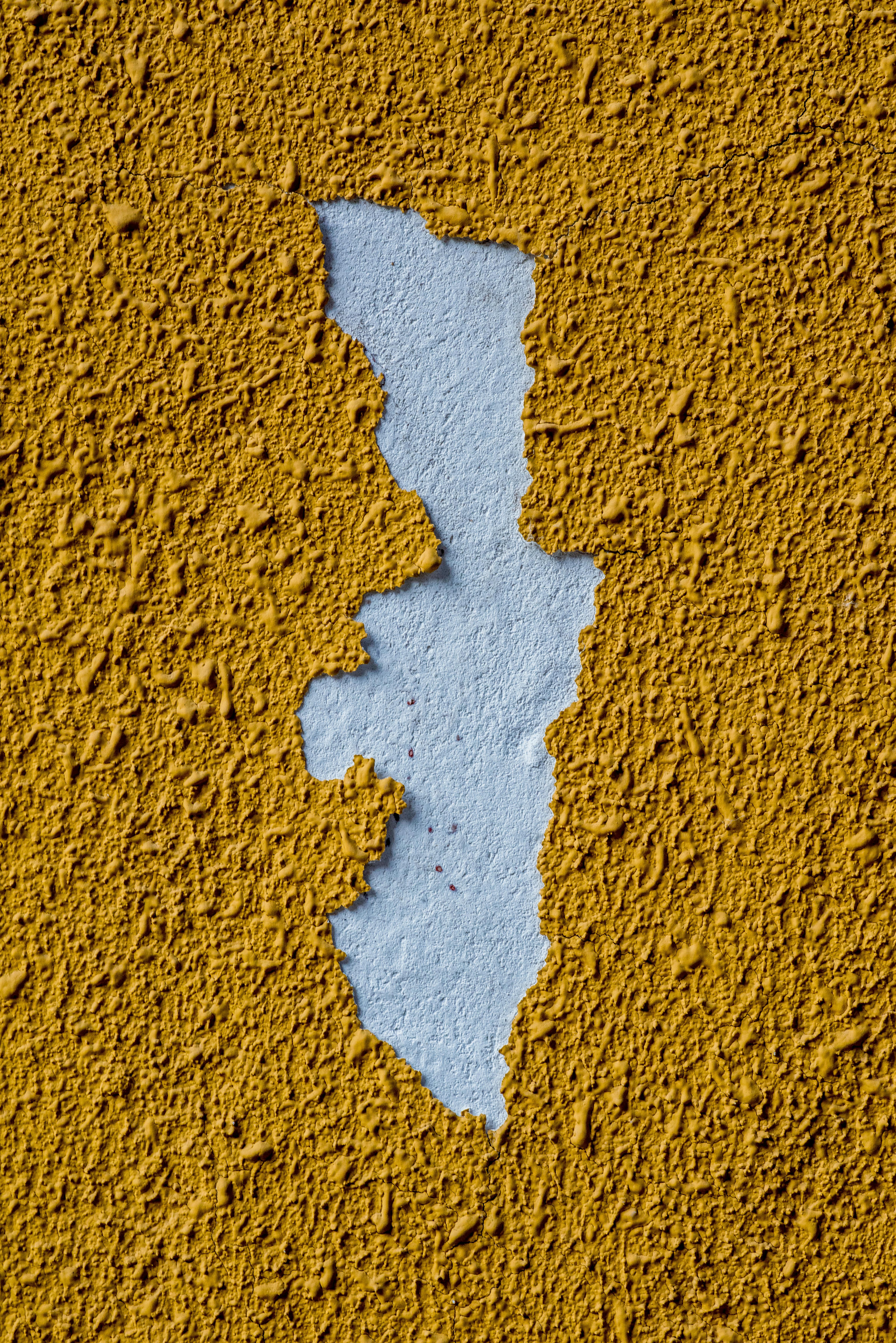 Close-Up of Peeling Wall Paint Texture · Free Stock Photo