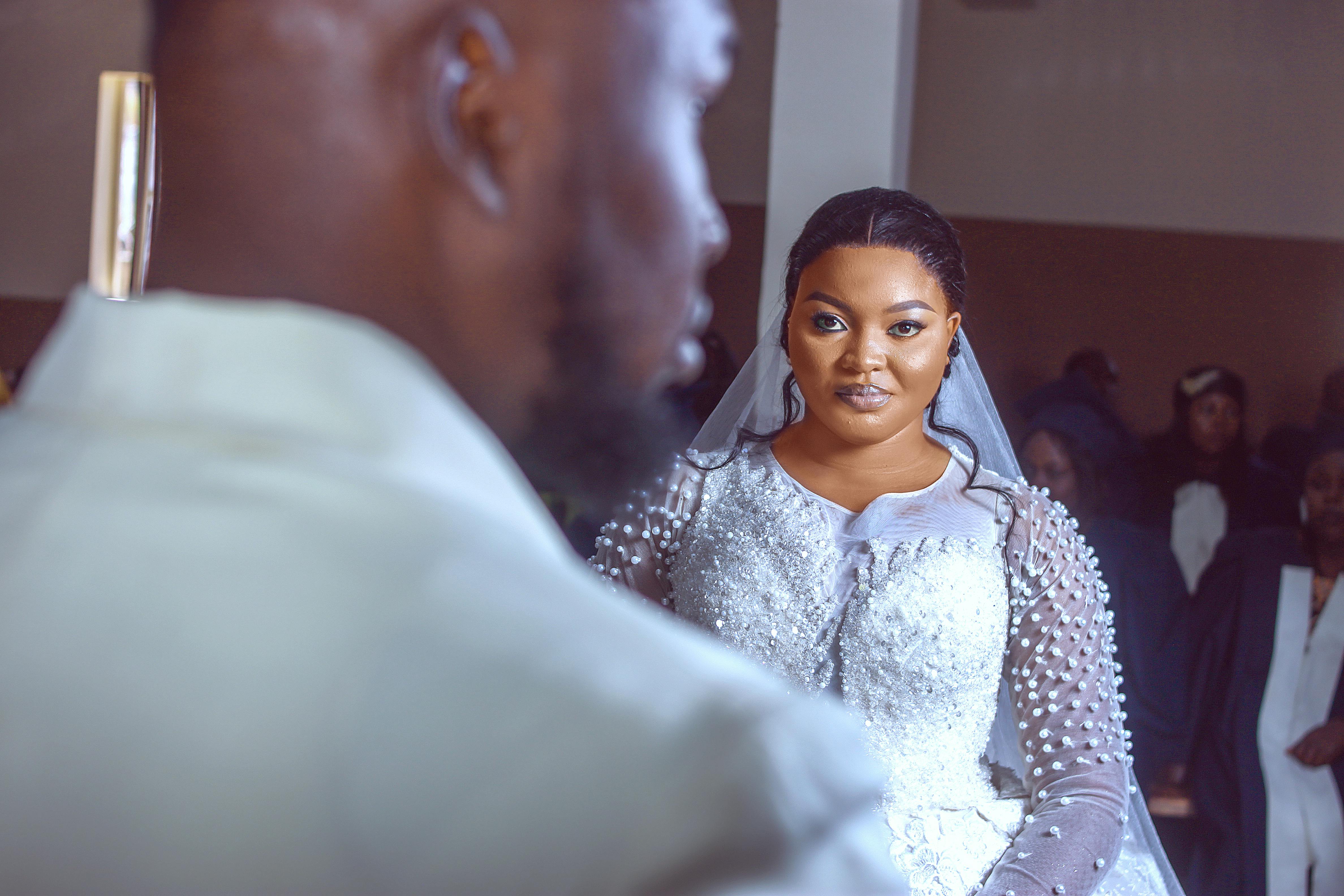 African Sweet Wedding Free Photos African Wedding Couple Kissing