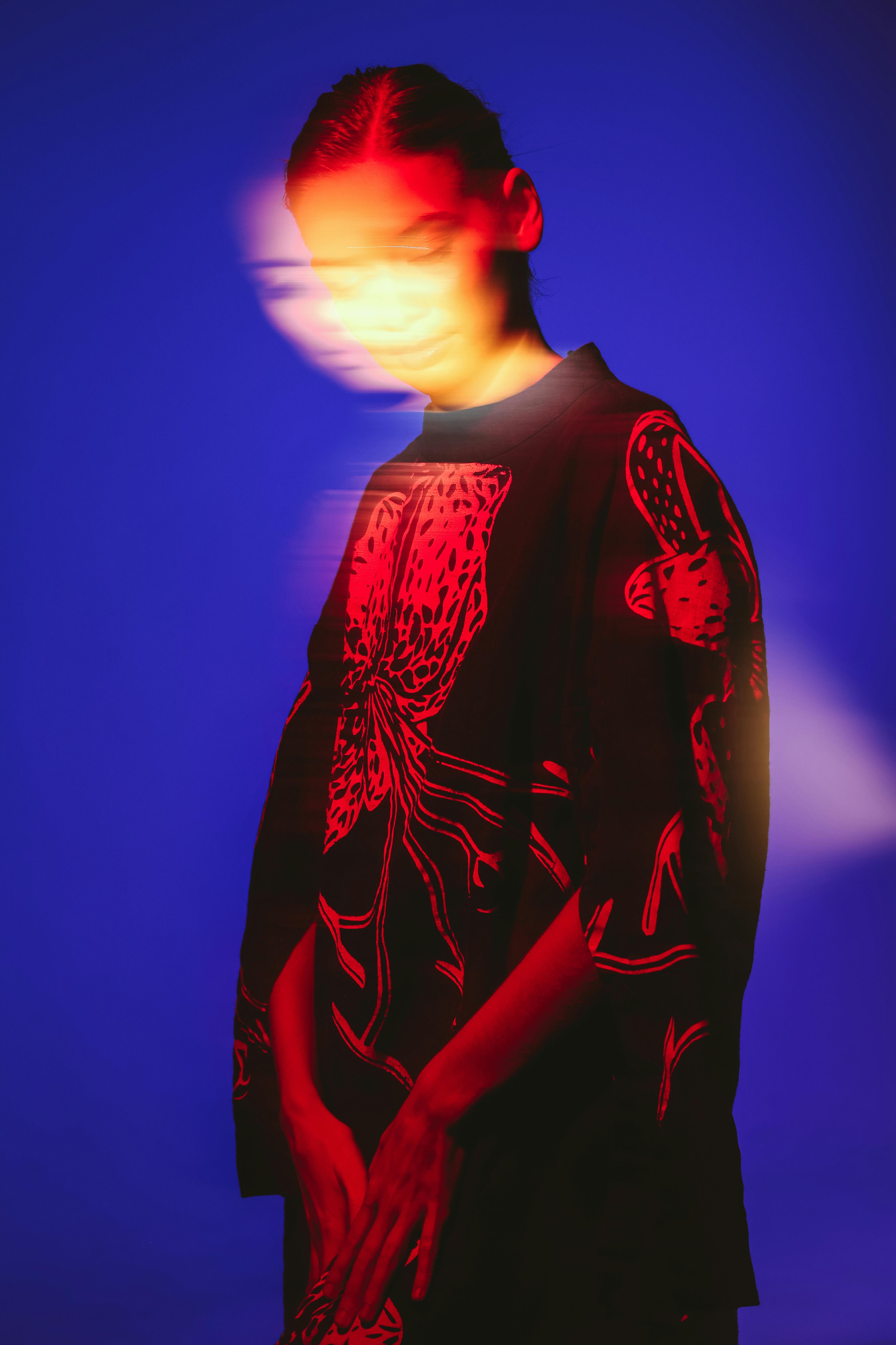 Potret Artistik Dengan Efek Motion Blur · Foto Stok Gratis