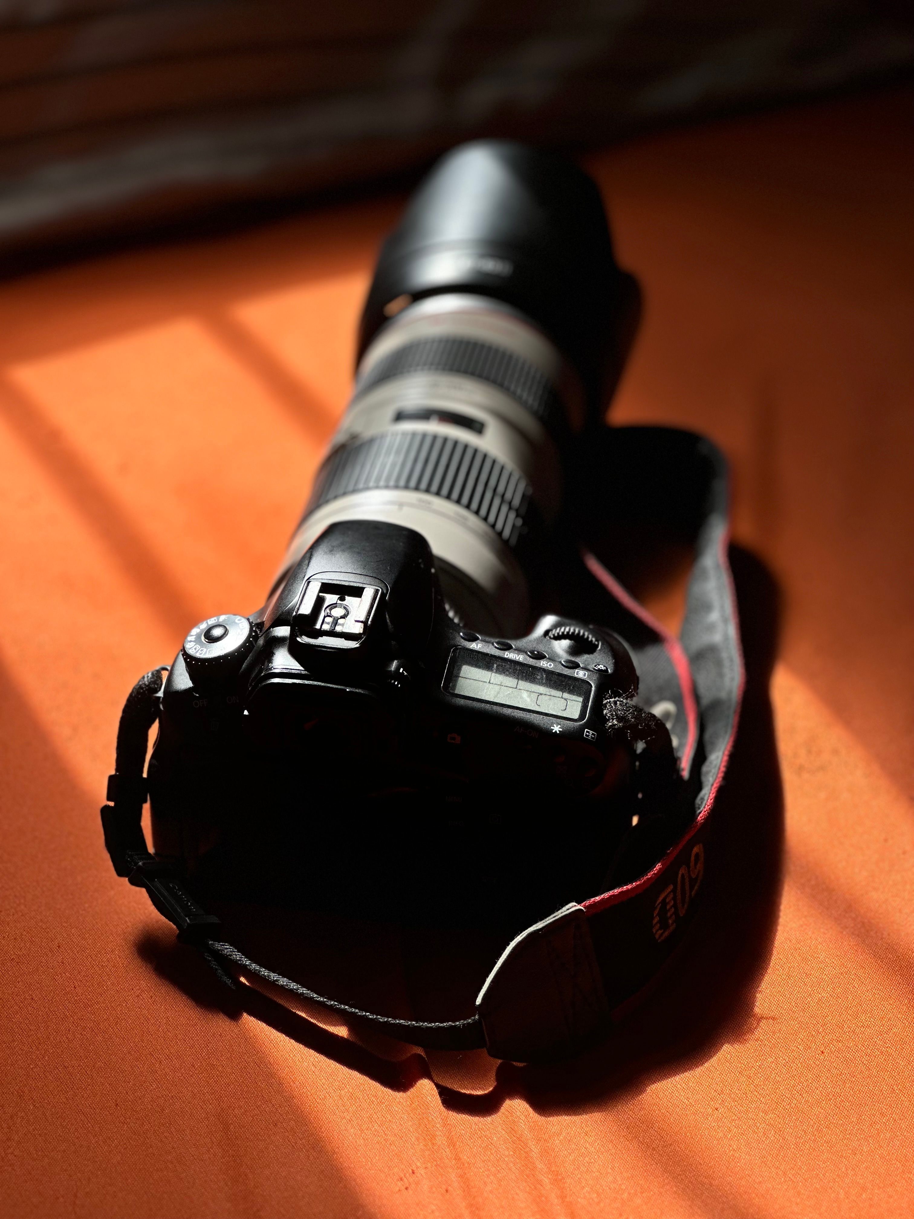 Close-up of Canon Camera · Free Stock Photo