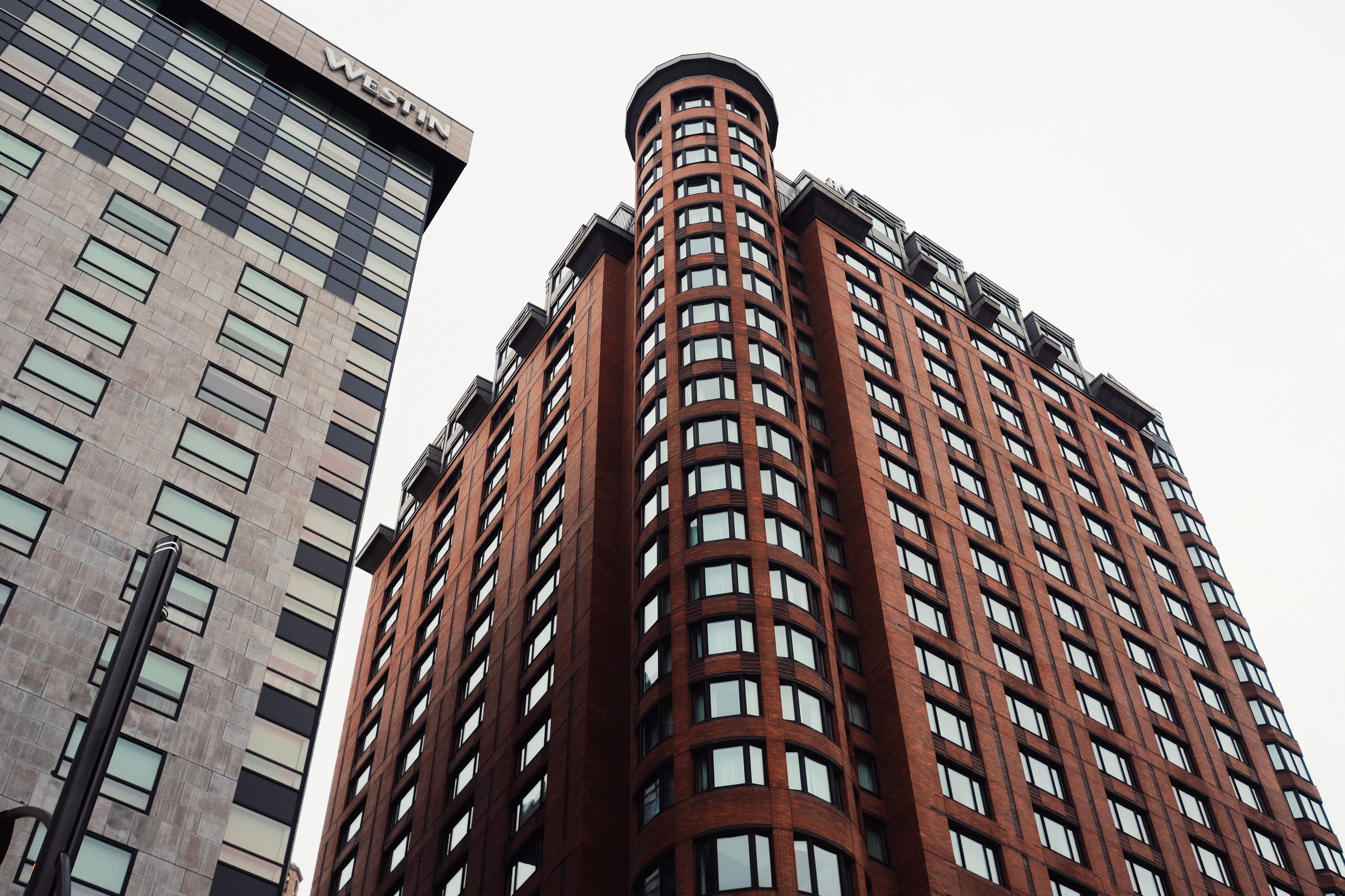 Modern Urban Architecture with Tall Buildings · Free Stock Photo