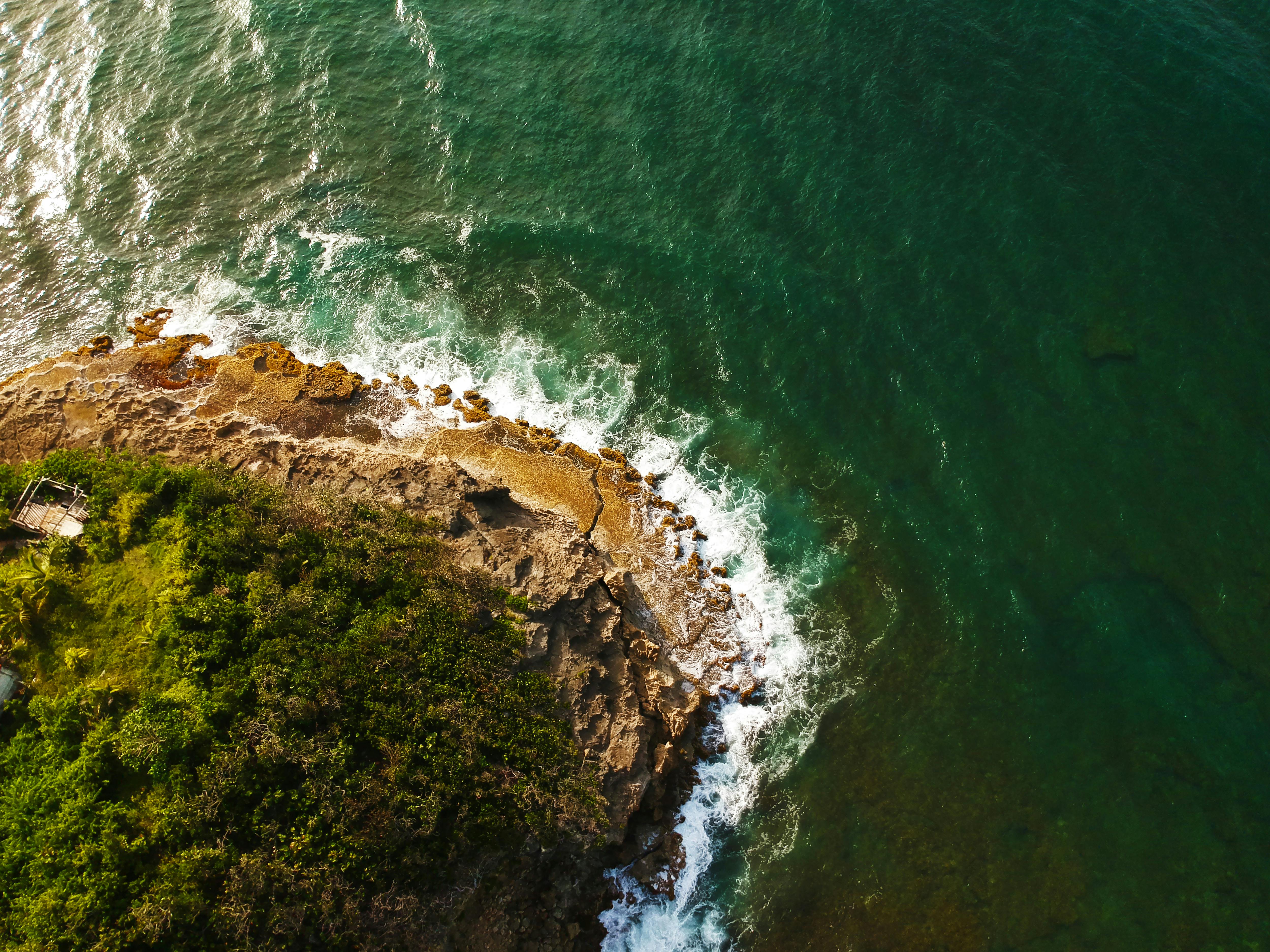 Aerial View of Island · Free Stock Photo