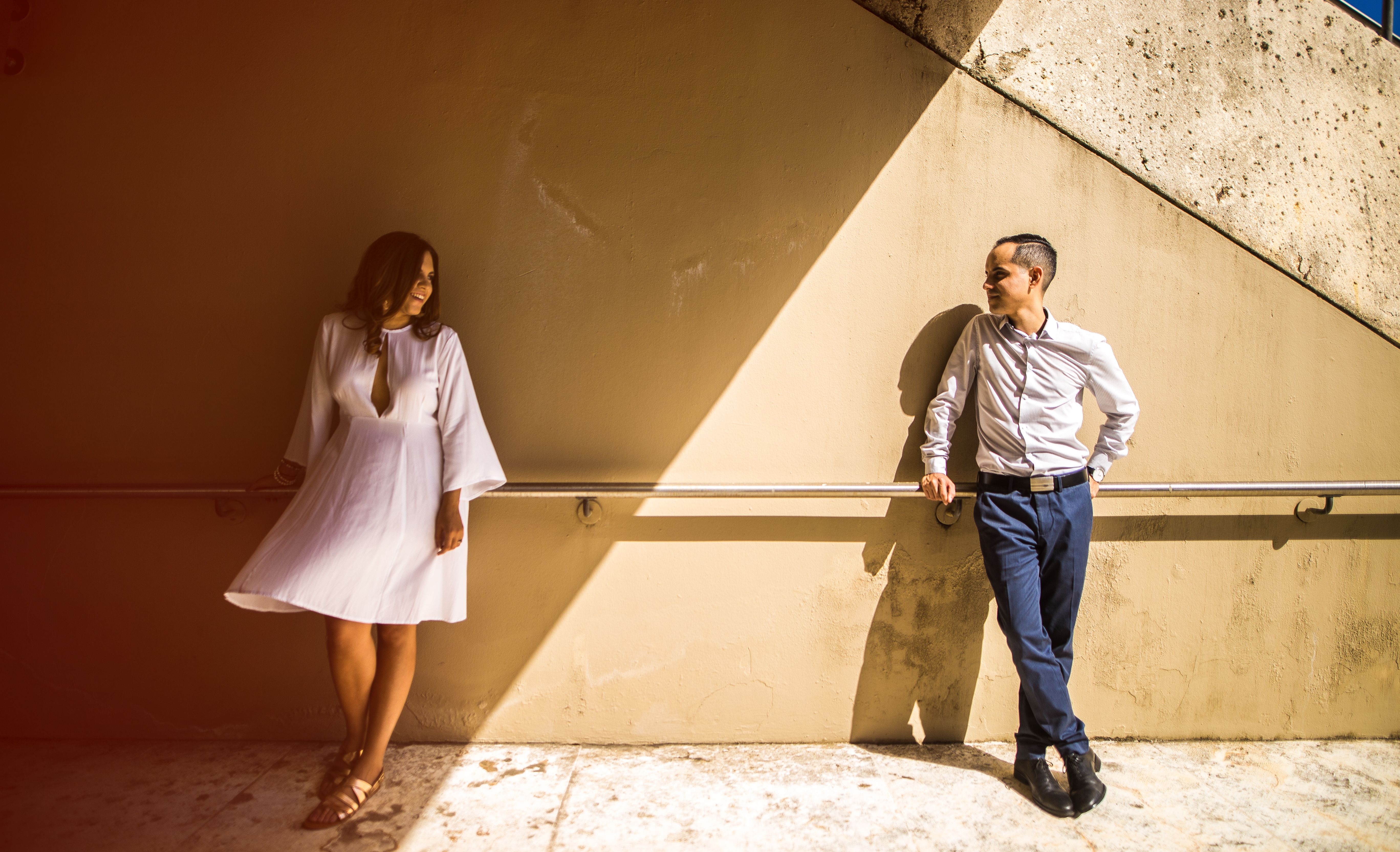 Man Standing in Front of Woman · Free Stock Photo