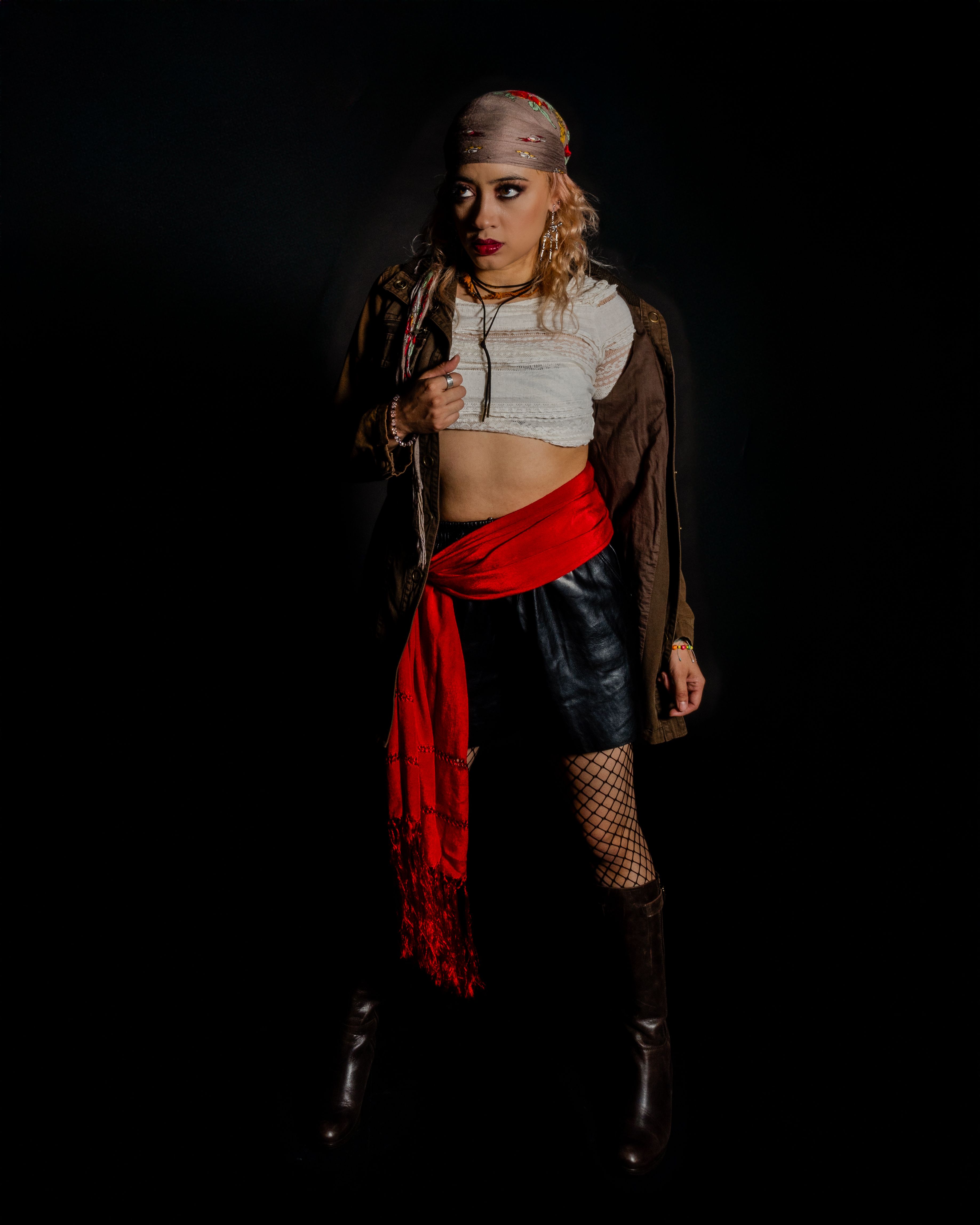Stylish Woman Posing in Creative Dance Attire · Free Stock Photo