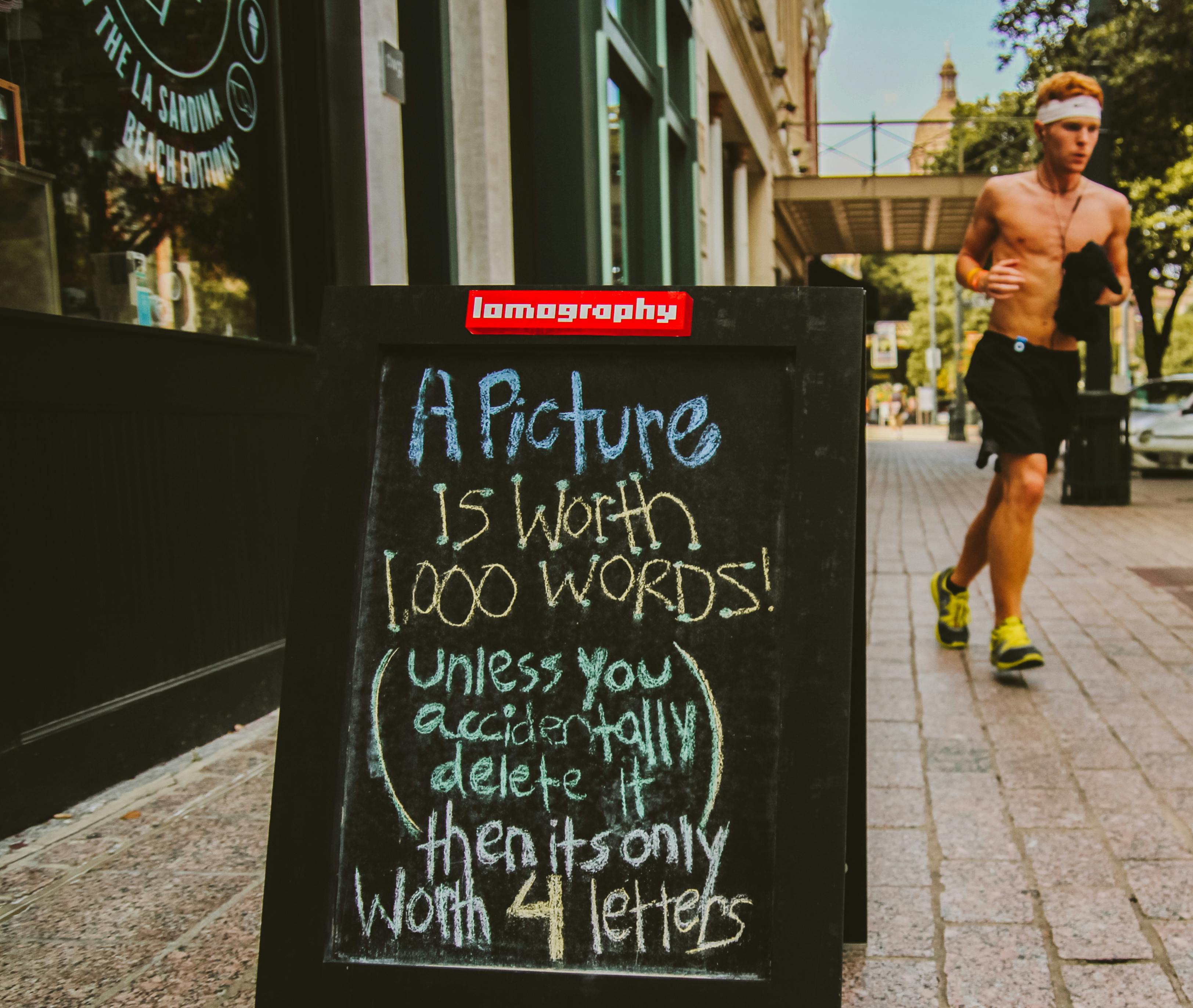 Black and White Signage · Free Stock Photo