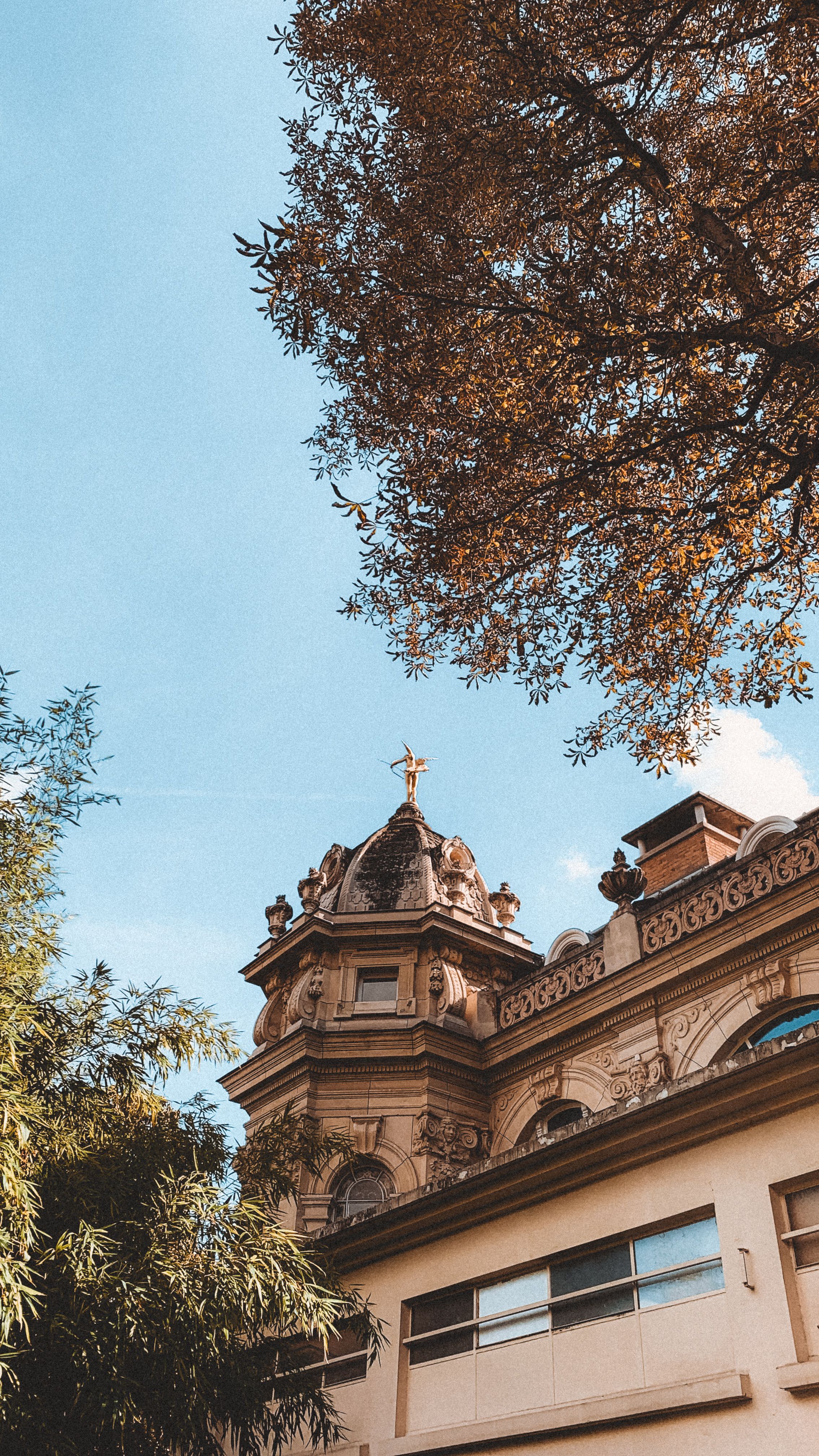 Ornate Historic Building in Bright Autumn Day · Free Stock Photo