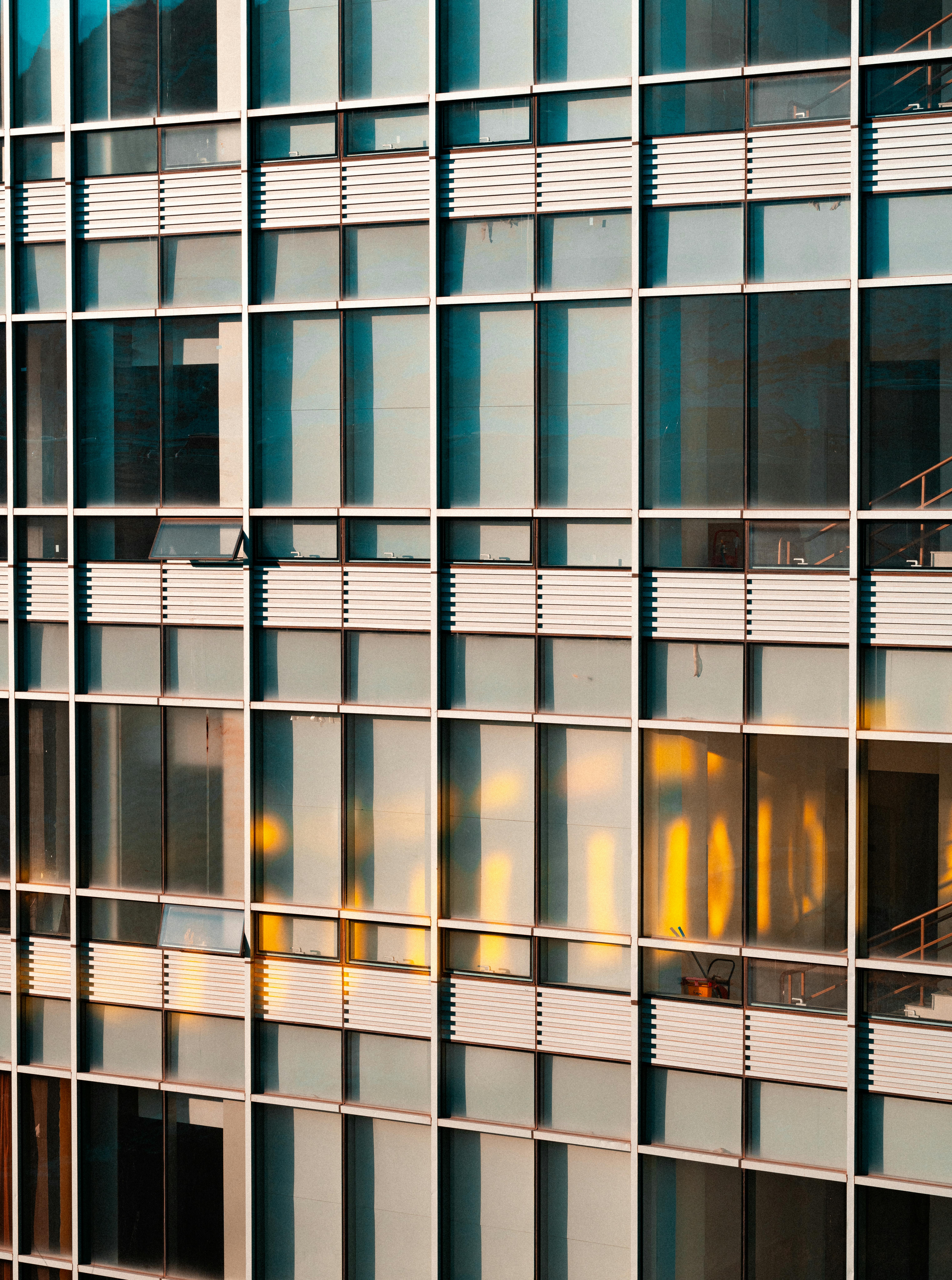 Modern Office Building Grid in Ulaanbaatar · Free Stock Photo