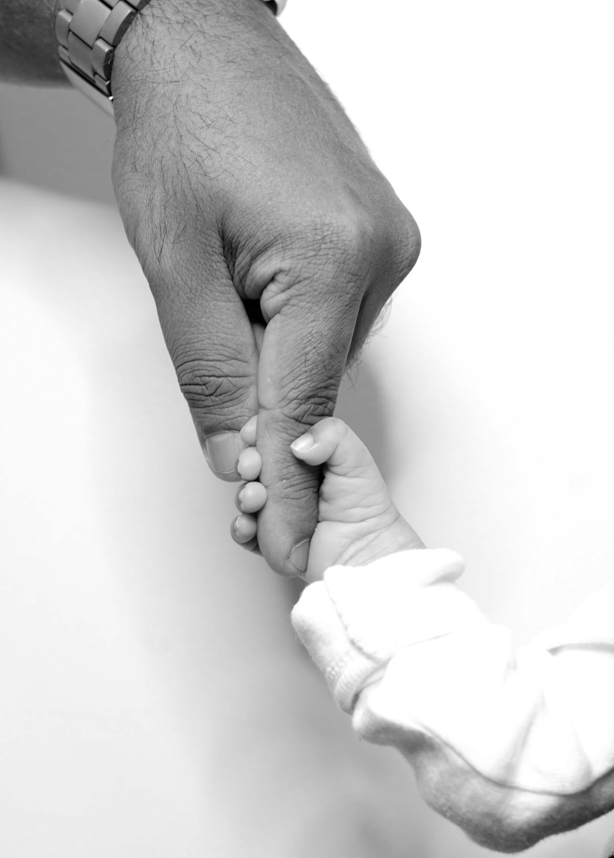 Fatherhood Hand In Hand Black And White Photos, Download The BEST Free ...