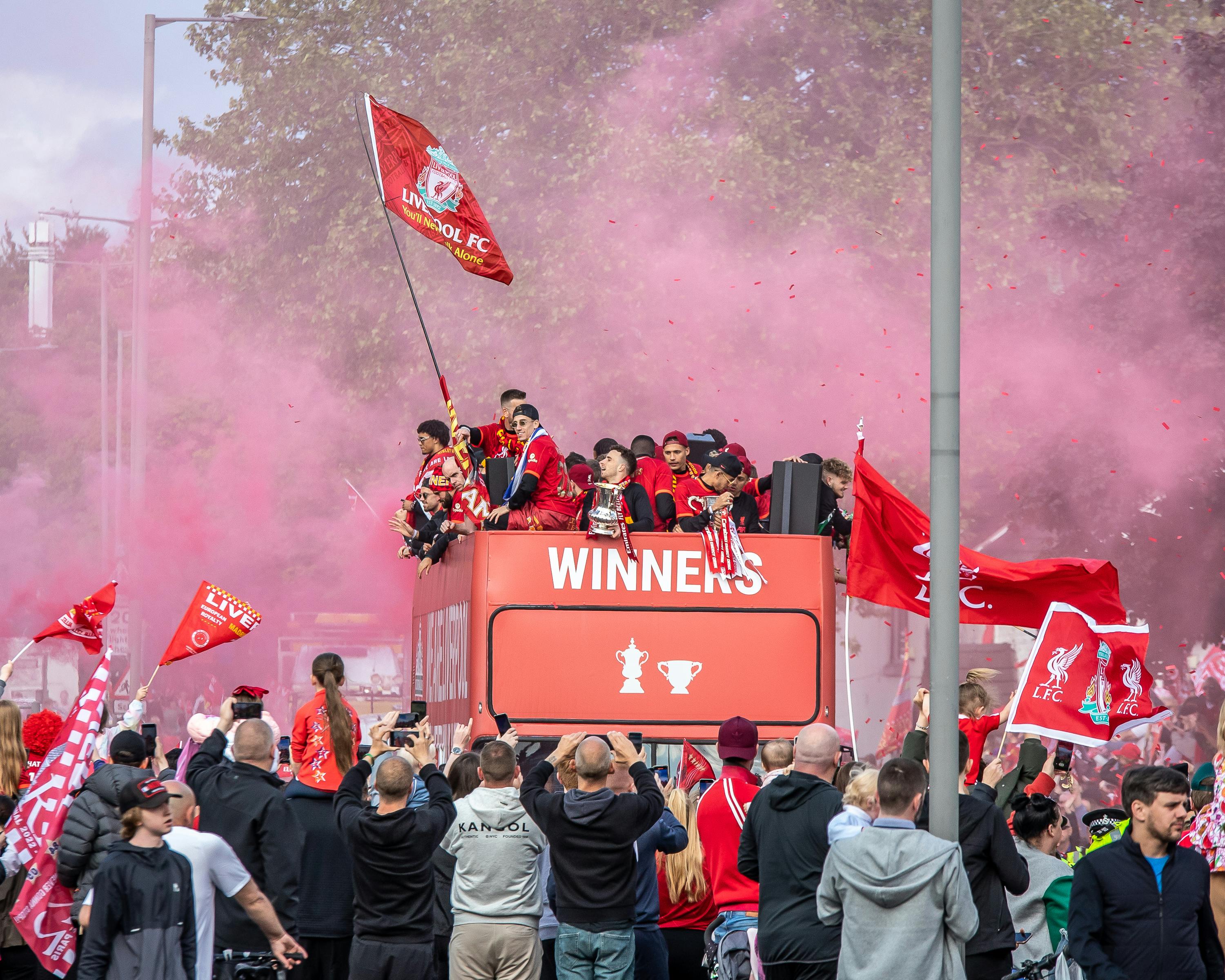 Liverpool FC Victory Parade Celebration · Free Stock Photo