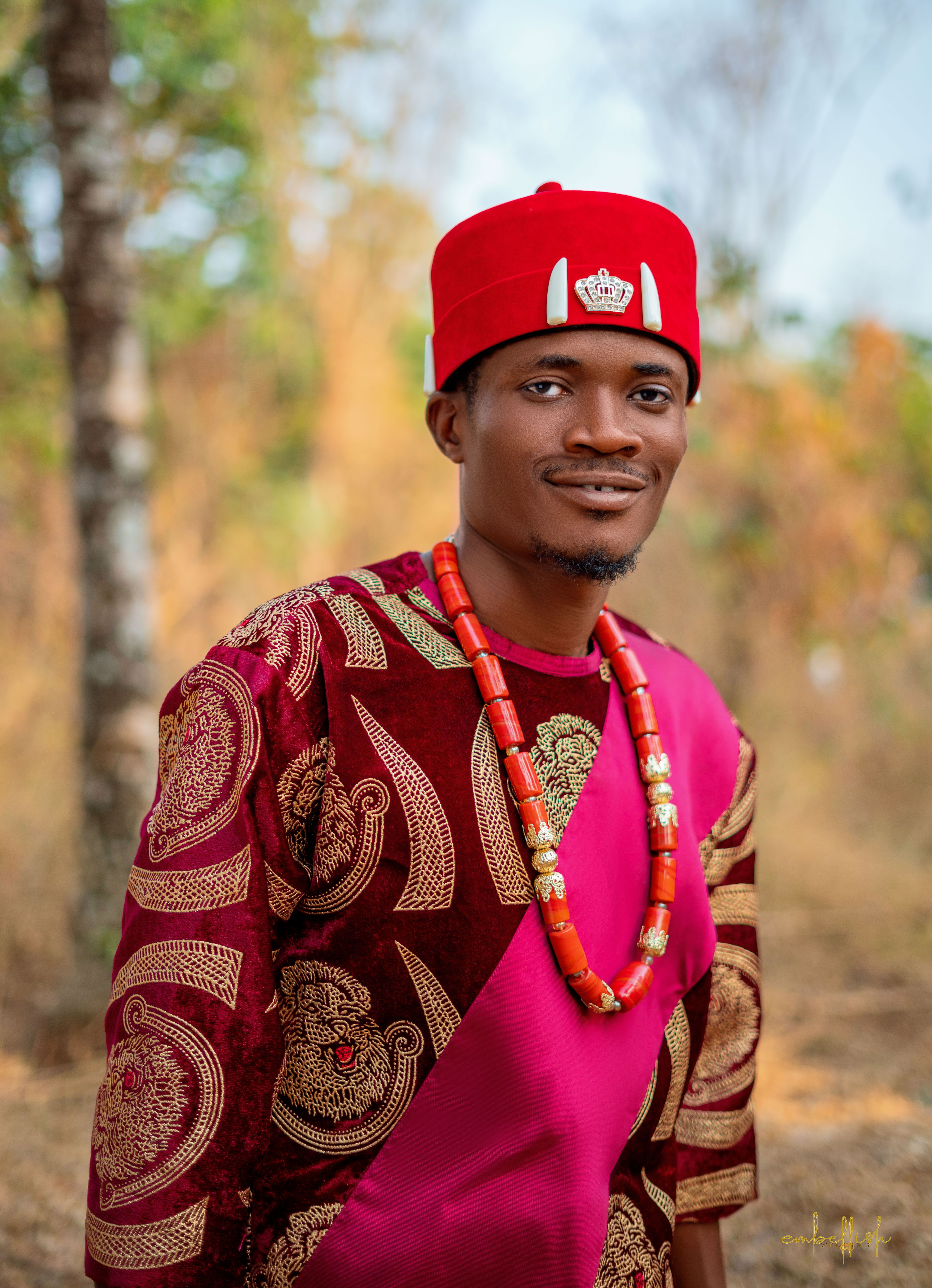 Traditional African Attire Portrait Outdoors · Free Stock Photo