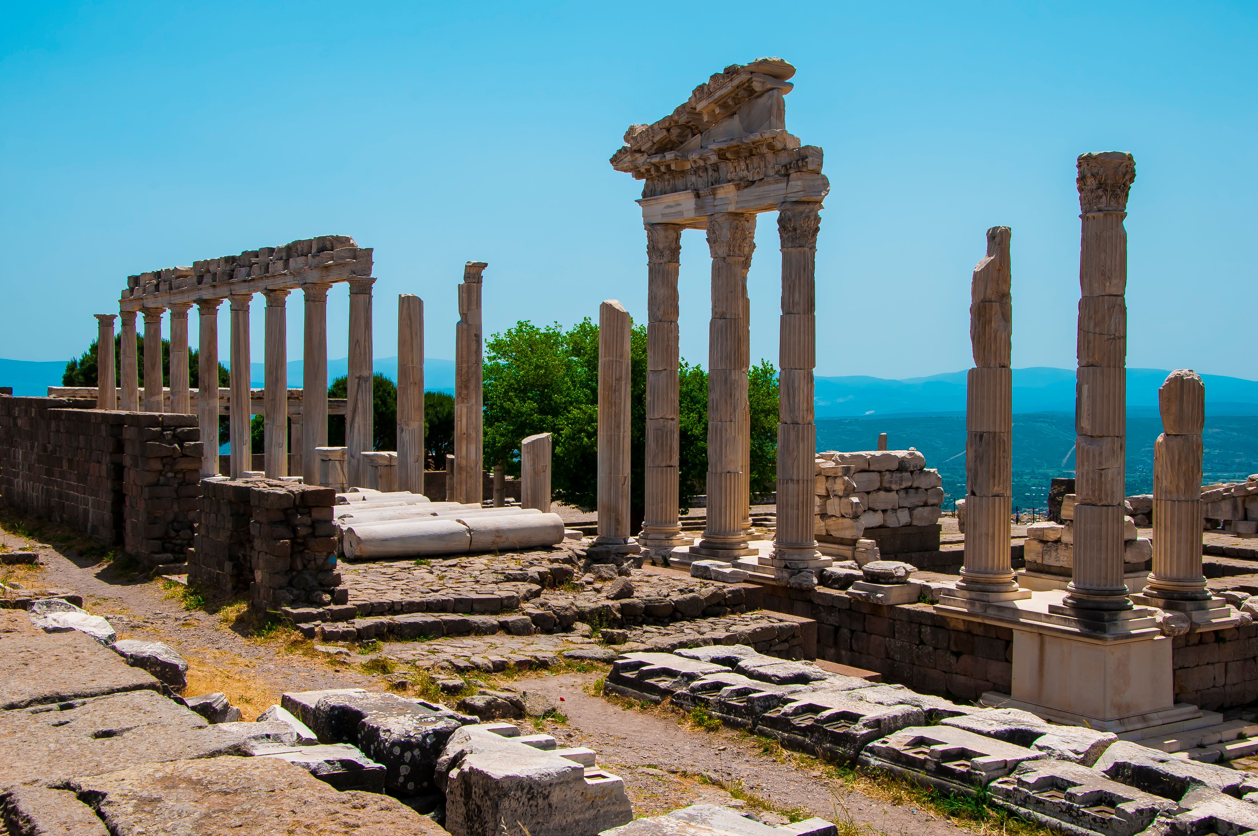 Bergama, Türkiye'deki Bergama Antik Kalıntıları · Ücretsiz Stok Fotoğraf