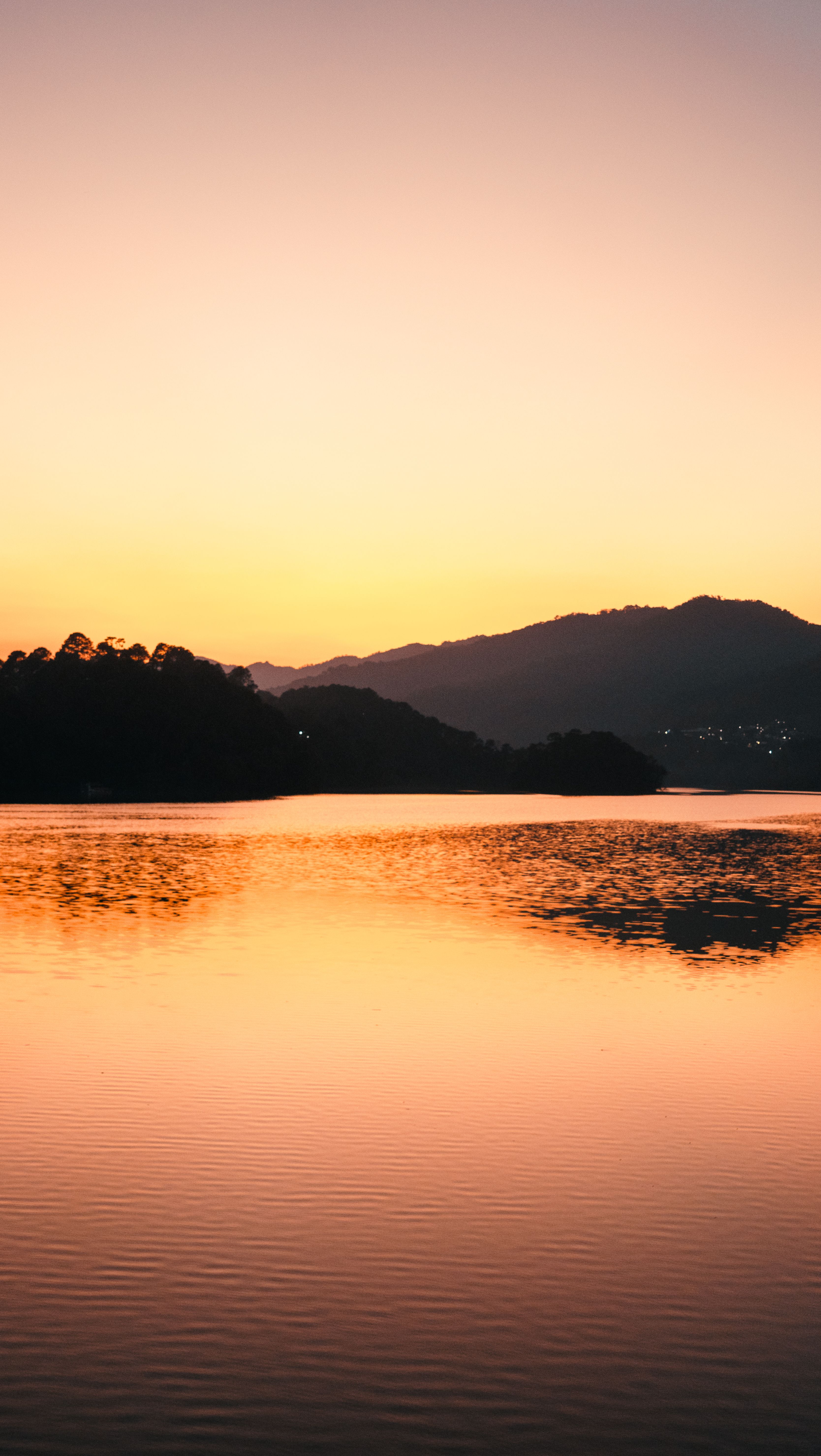 Sunset Over Dam in Nuevo Necaxa, Puebla · Free Stock Photo