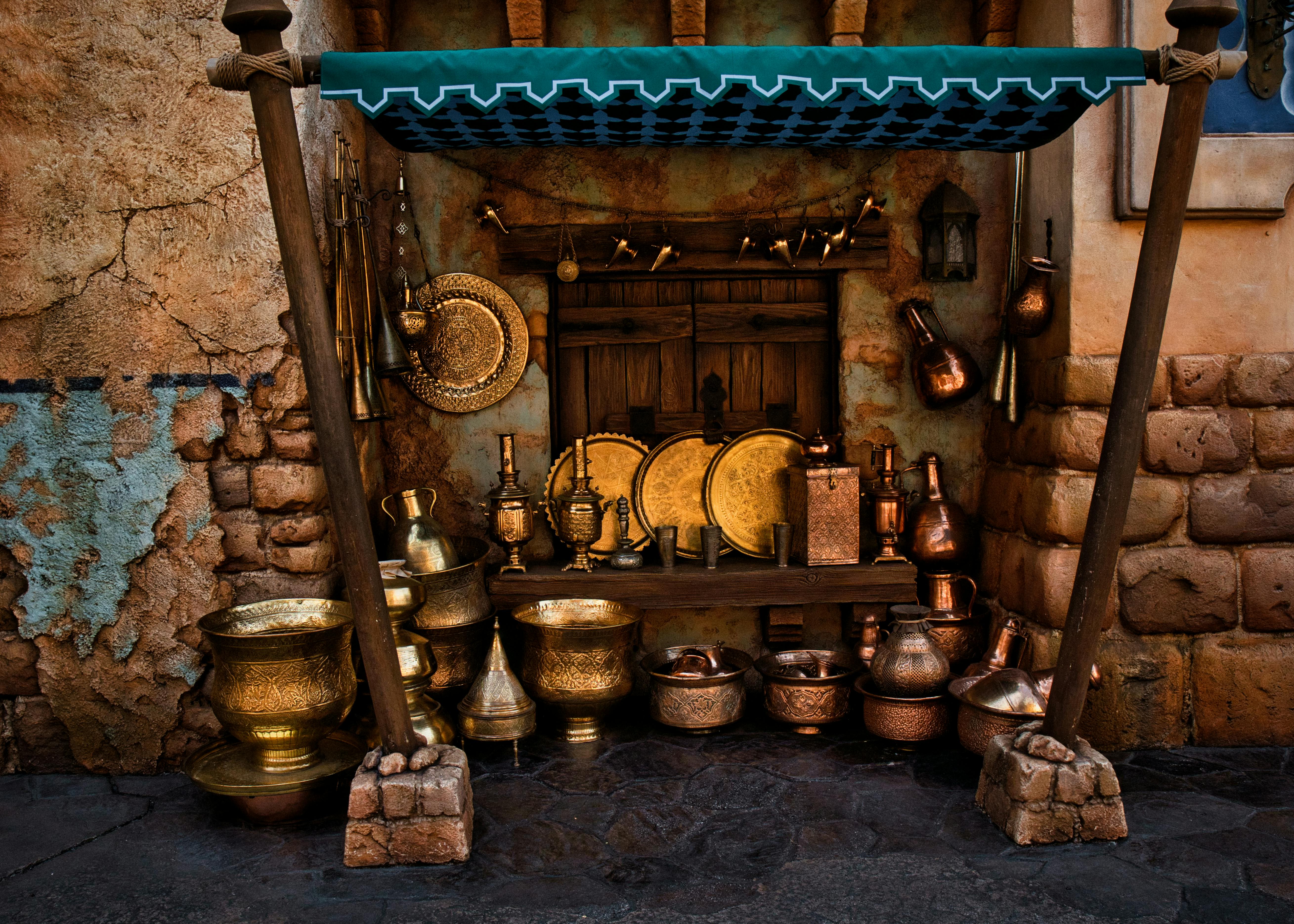 Tampilan Pasar Tradisional Arab Di Jepang · Foto Stok Gratis