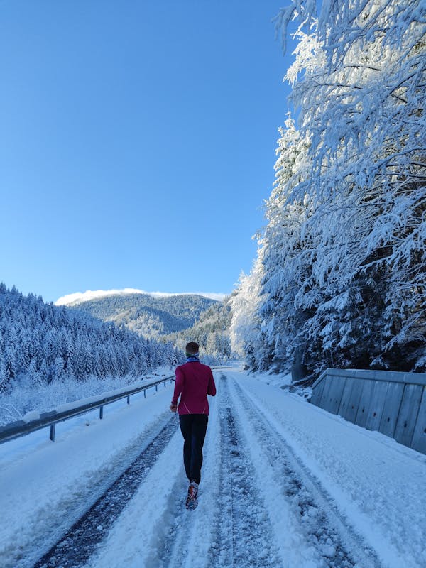 Winter Running Photos, Download The BEST Free Winter Running Stock ...