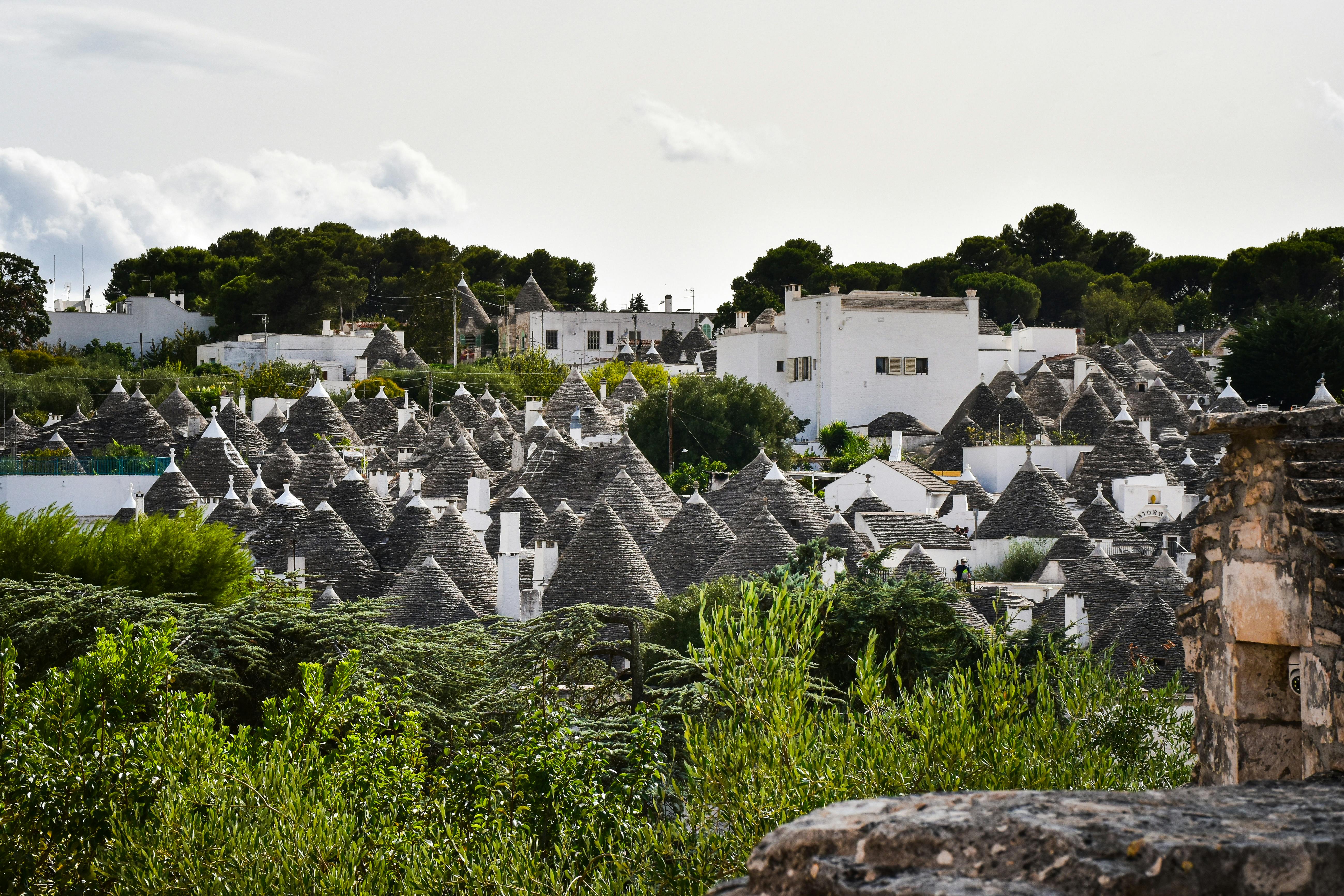 Traditional Trulli Houses in Alberobello, Italy · Free Stock Photo