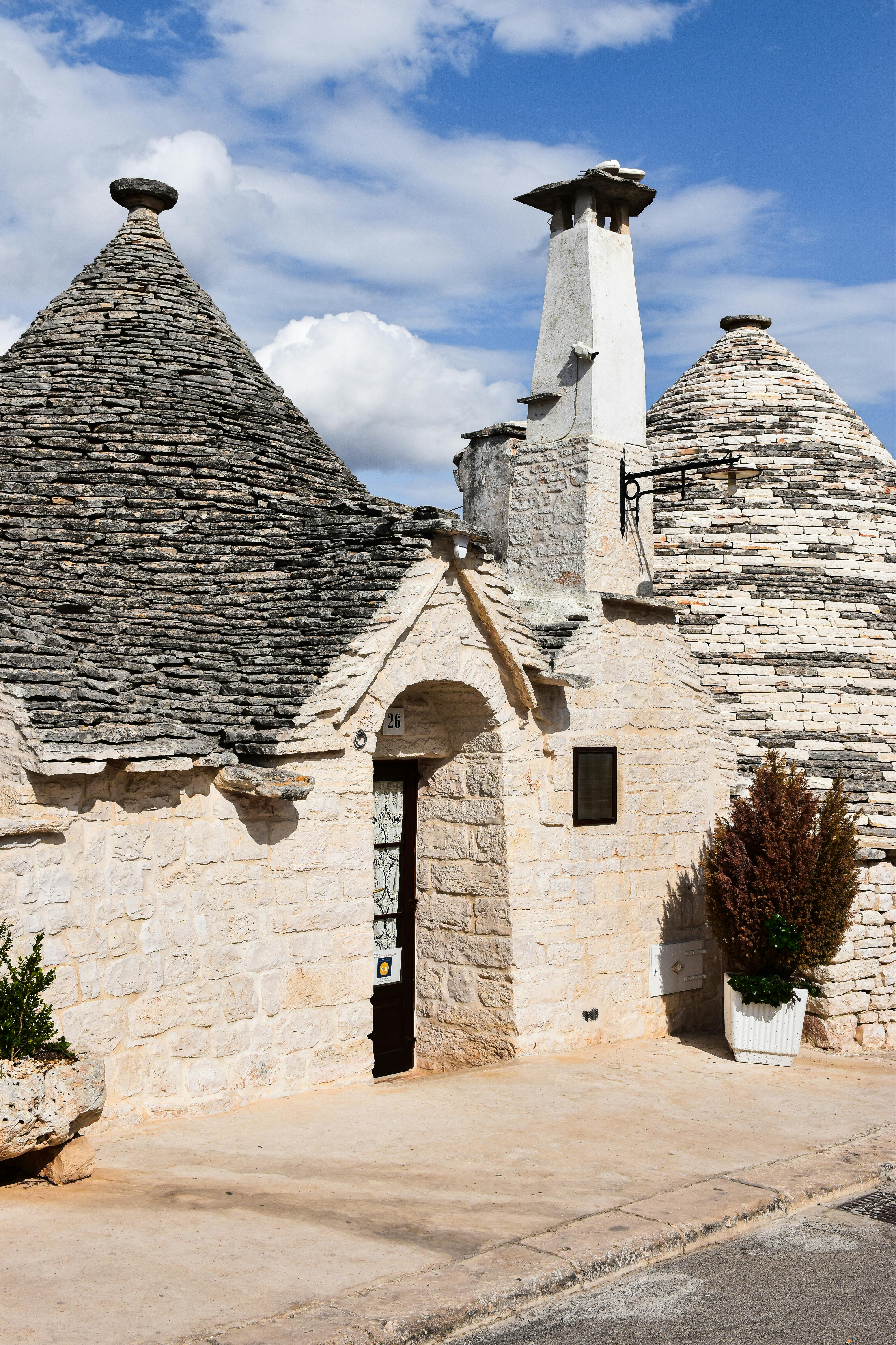 Charming Trulli Houses in Alberobello, Italy · Free Stock Photo