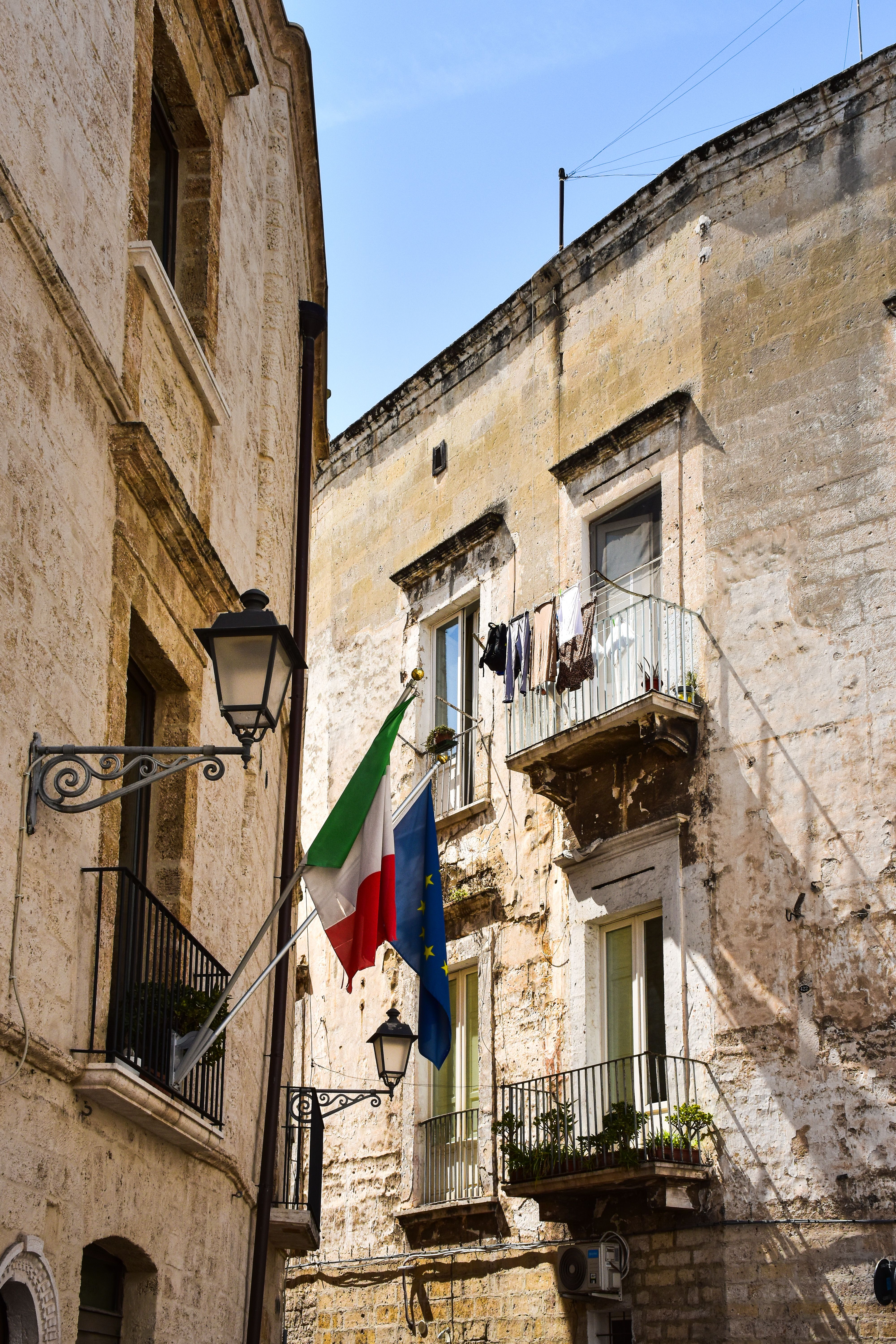 Charming Old Town Facade in Apulia, Italy · Free Stock Photo