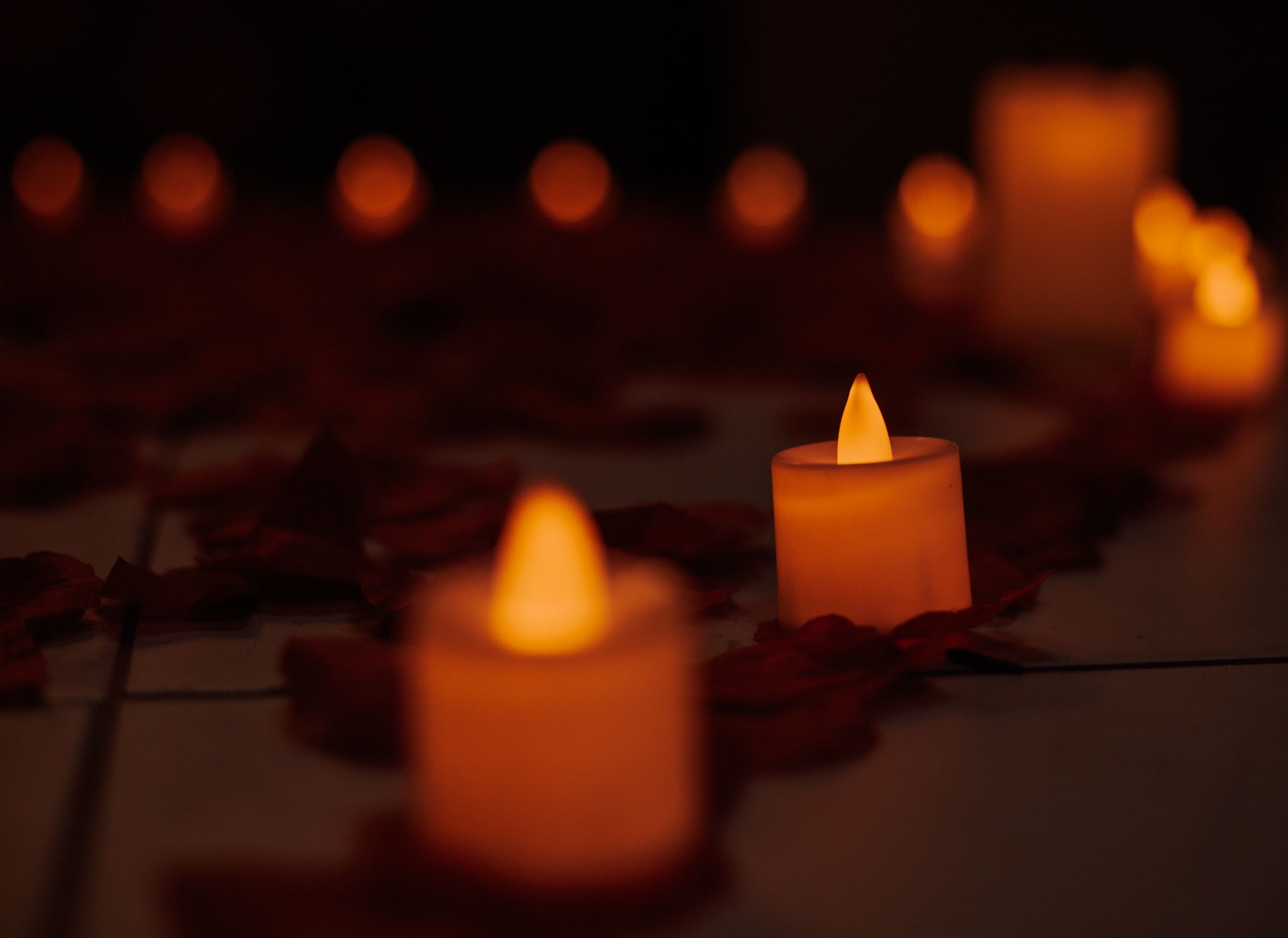 Romantic Candlelit Evening Setup in Lagos · Free Stock Photo