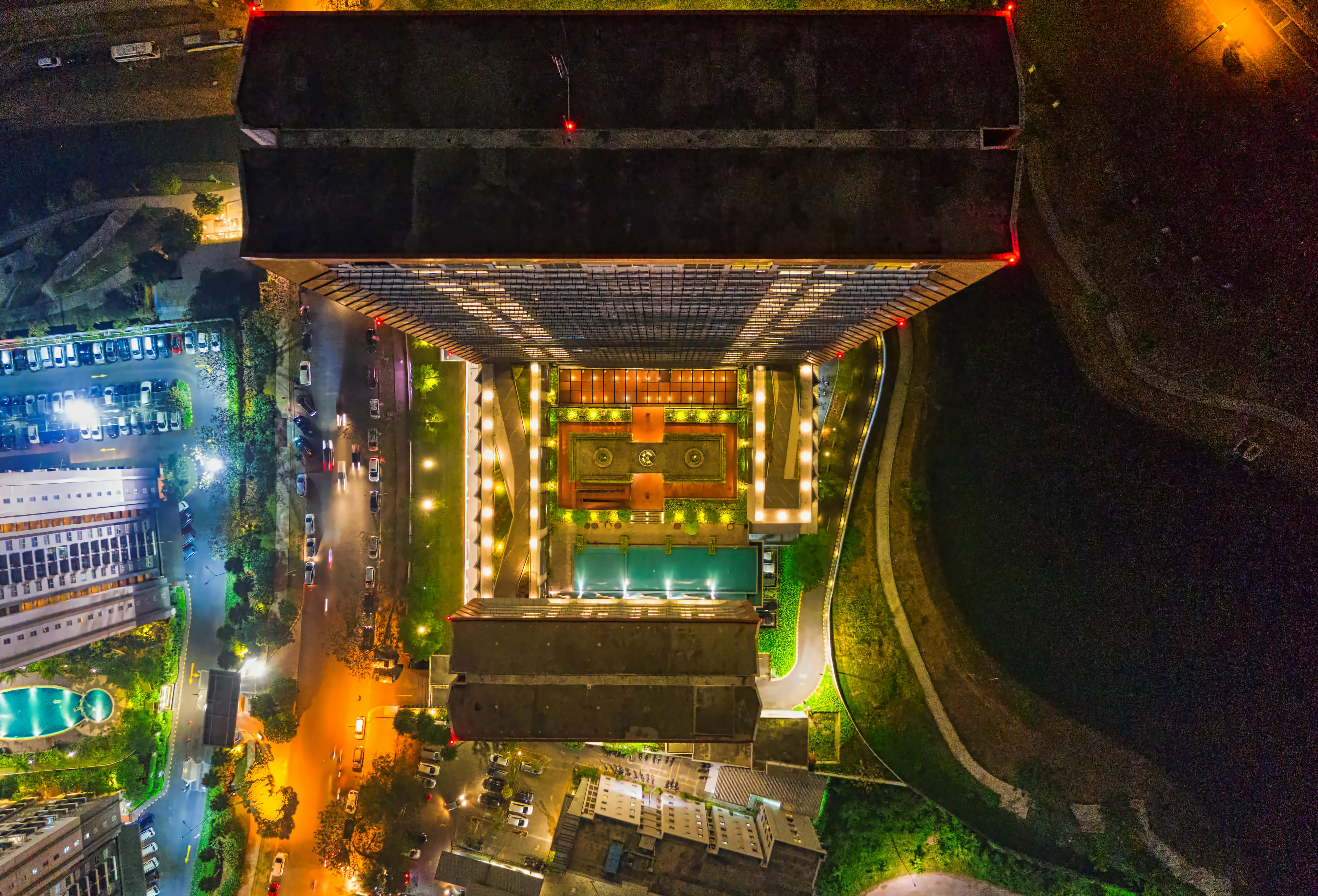 Bird's Eye View of High-rise Buildings · Free Stock Photo