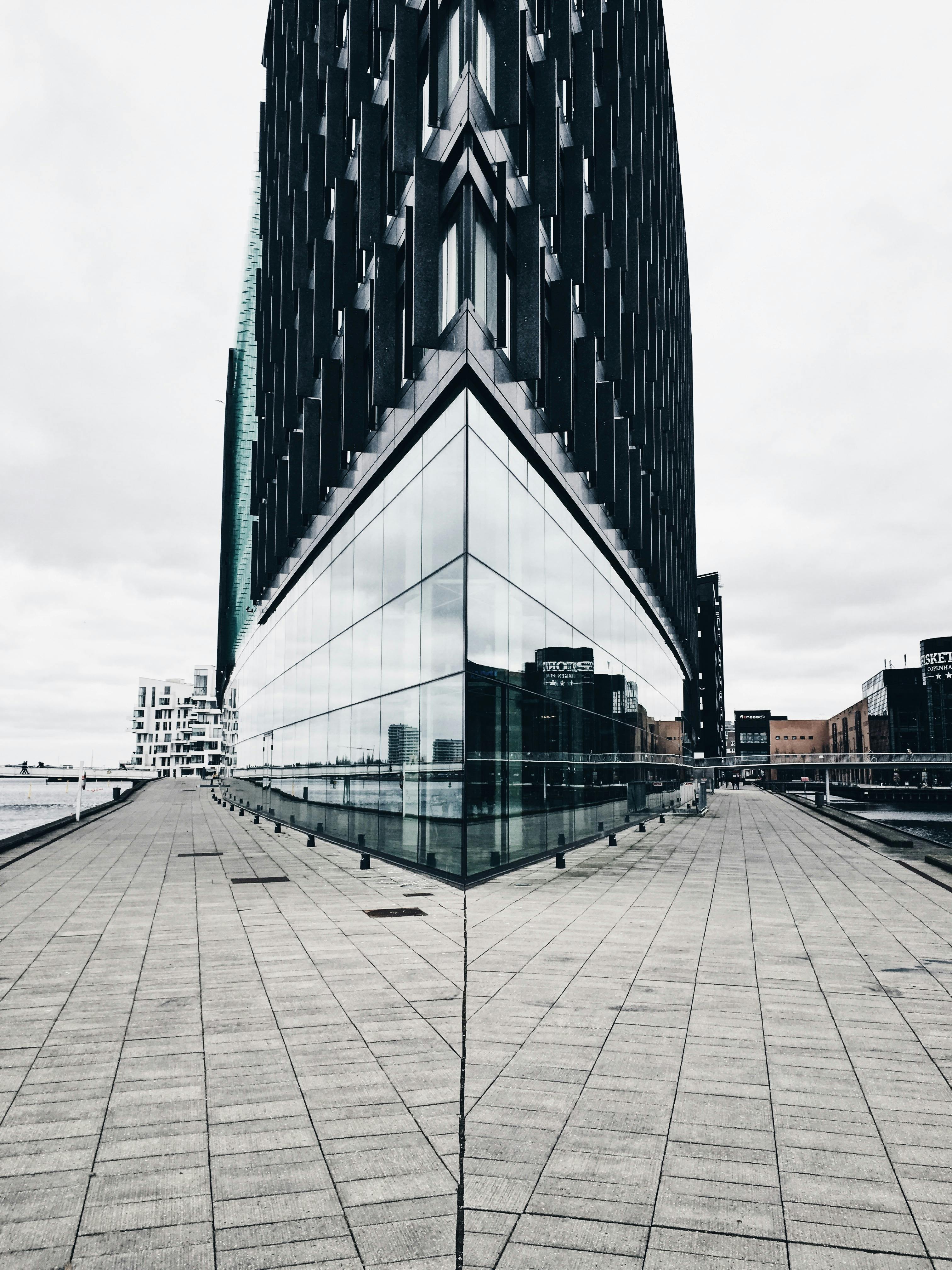 Glass Walled High Rise Building · Free Stock Photo