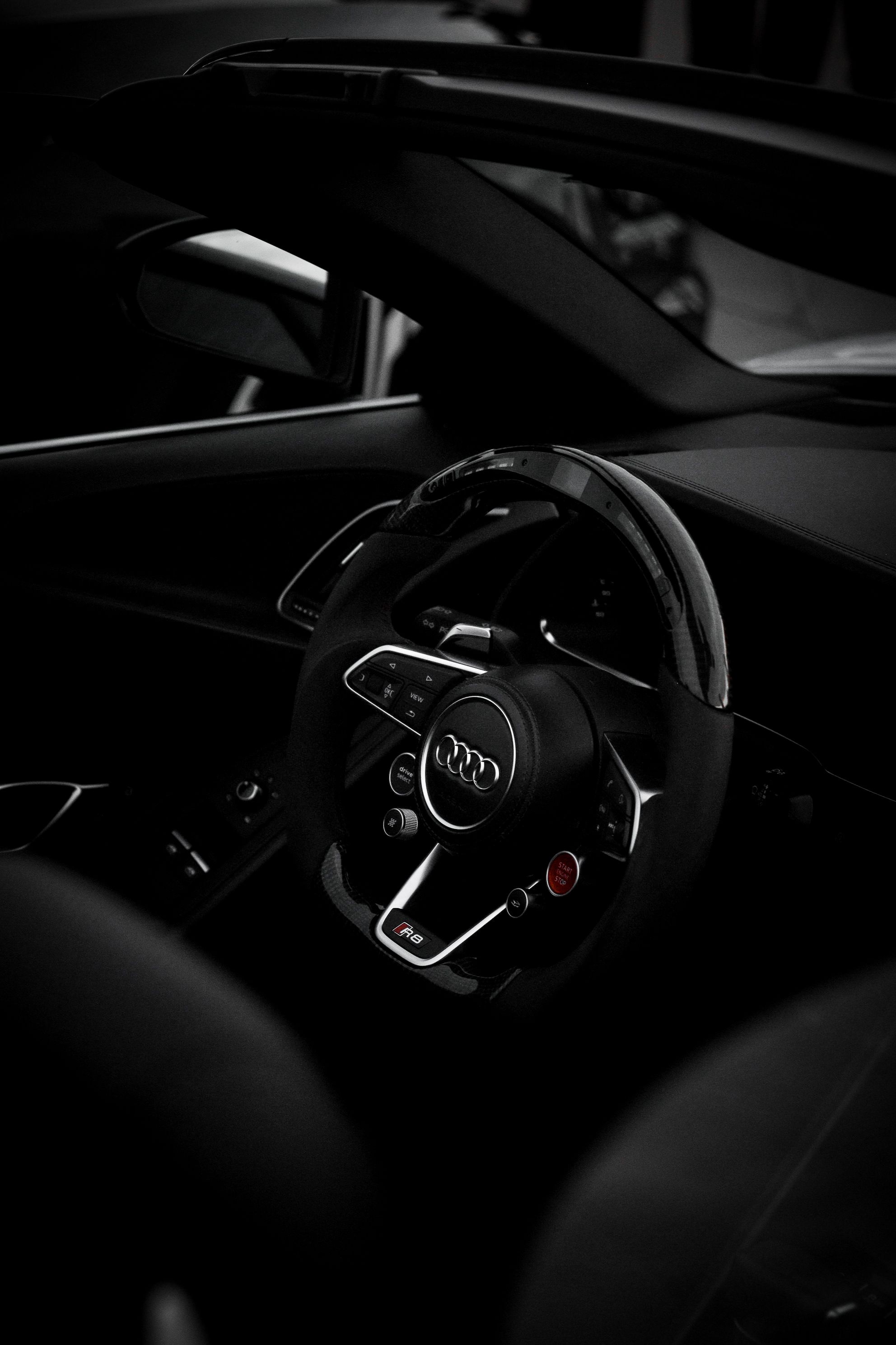 Sleek Audi Interior Design Detail · Free Stock Photo