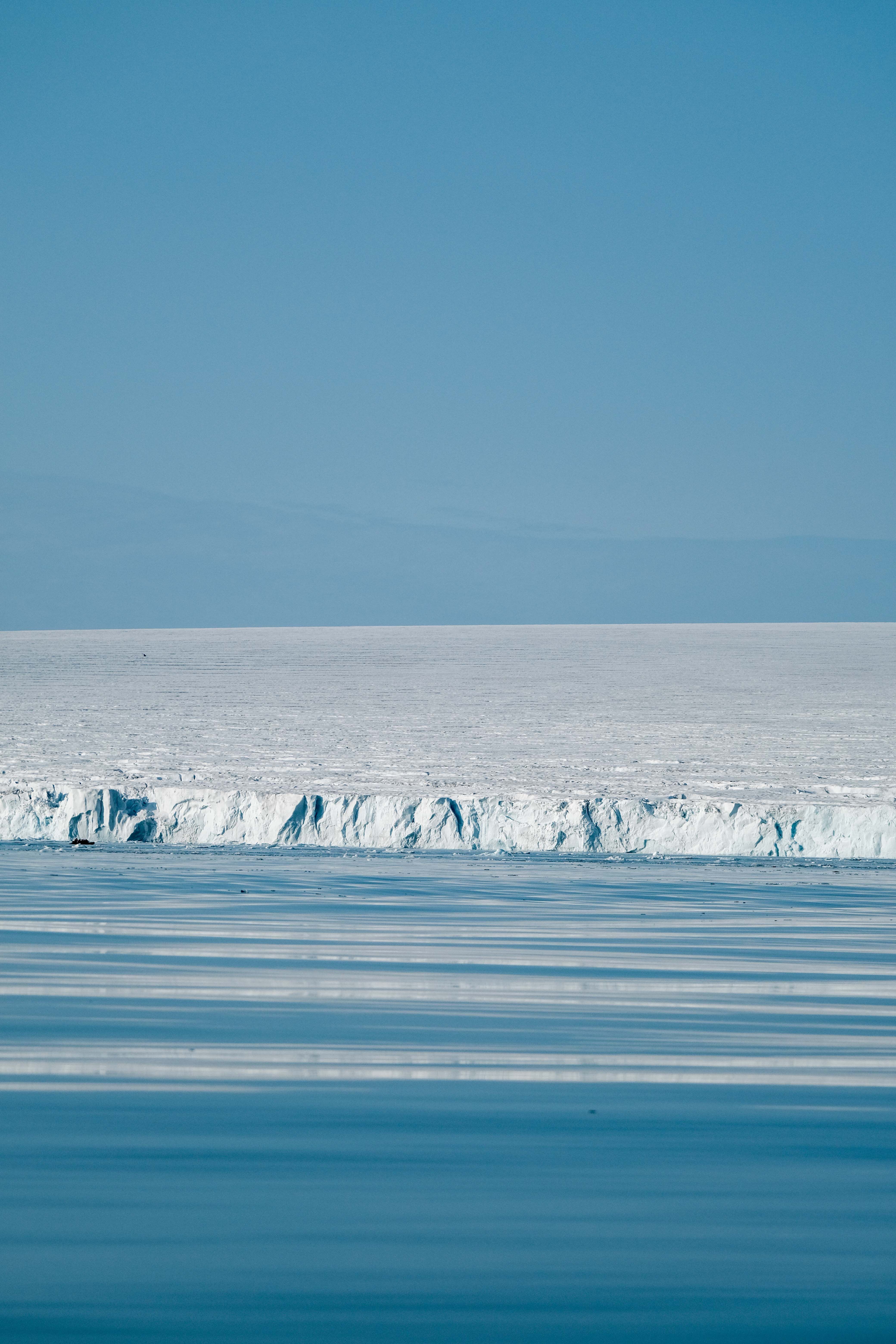 Majestic Antarctic Ice Shelf Landscape View · Free Stock Photo