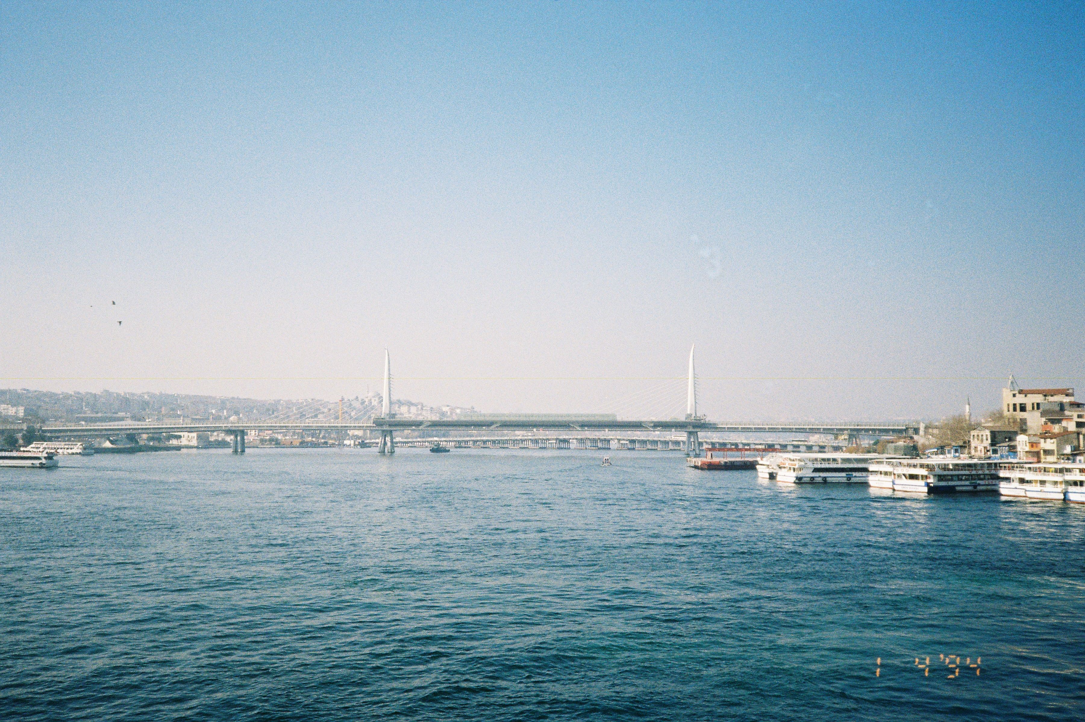 Istanbul Halic Metro Bridge Scenic View · Free Stock Photo