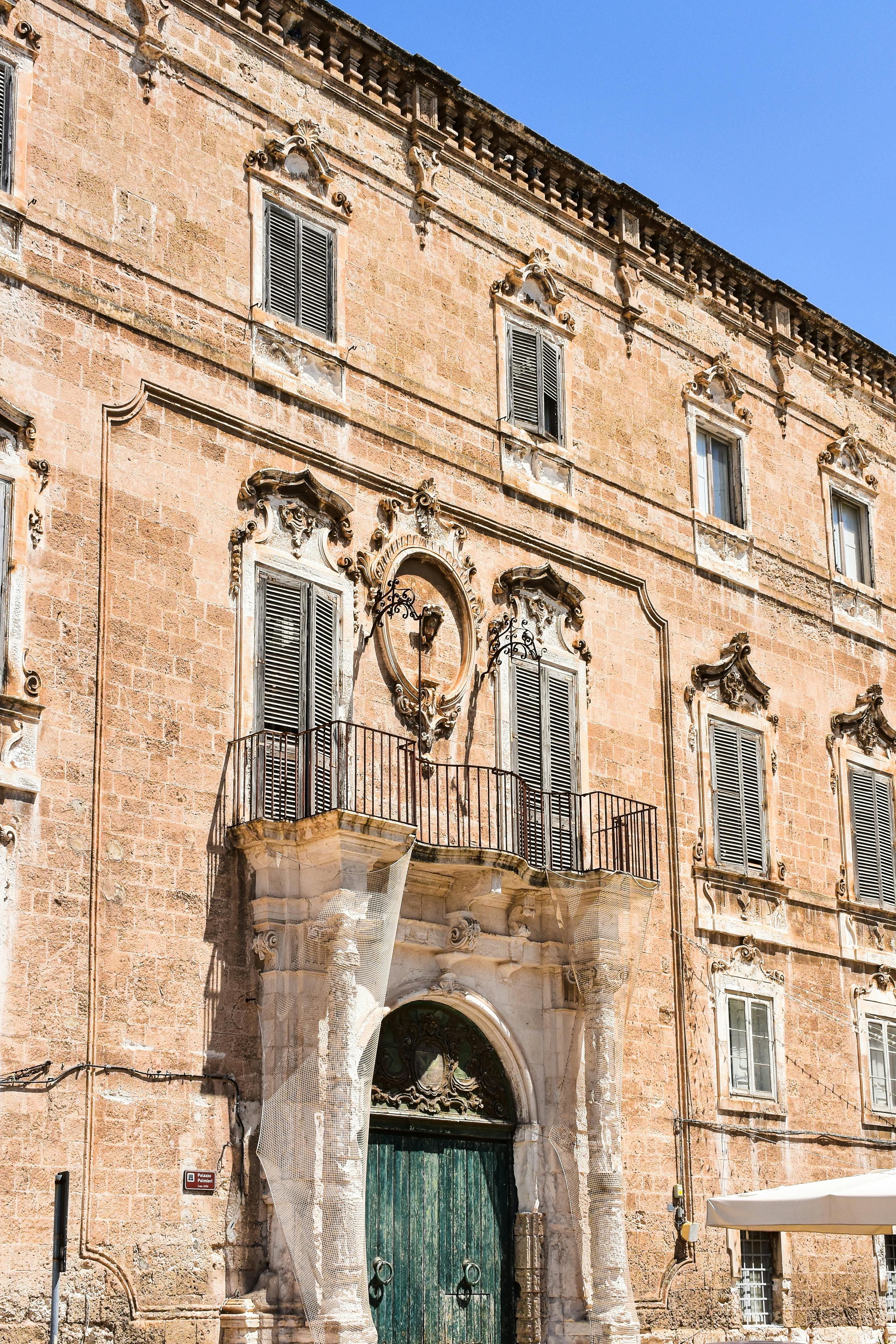 Majestic Italian Baroque Architecture Facade · Free Stock Photo