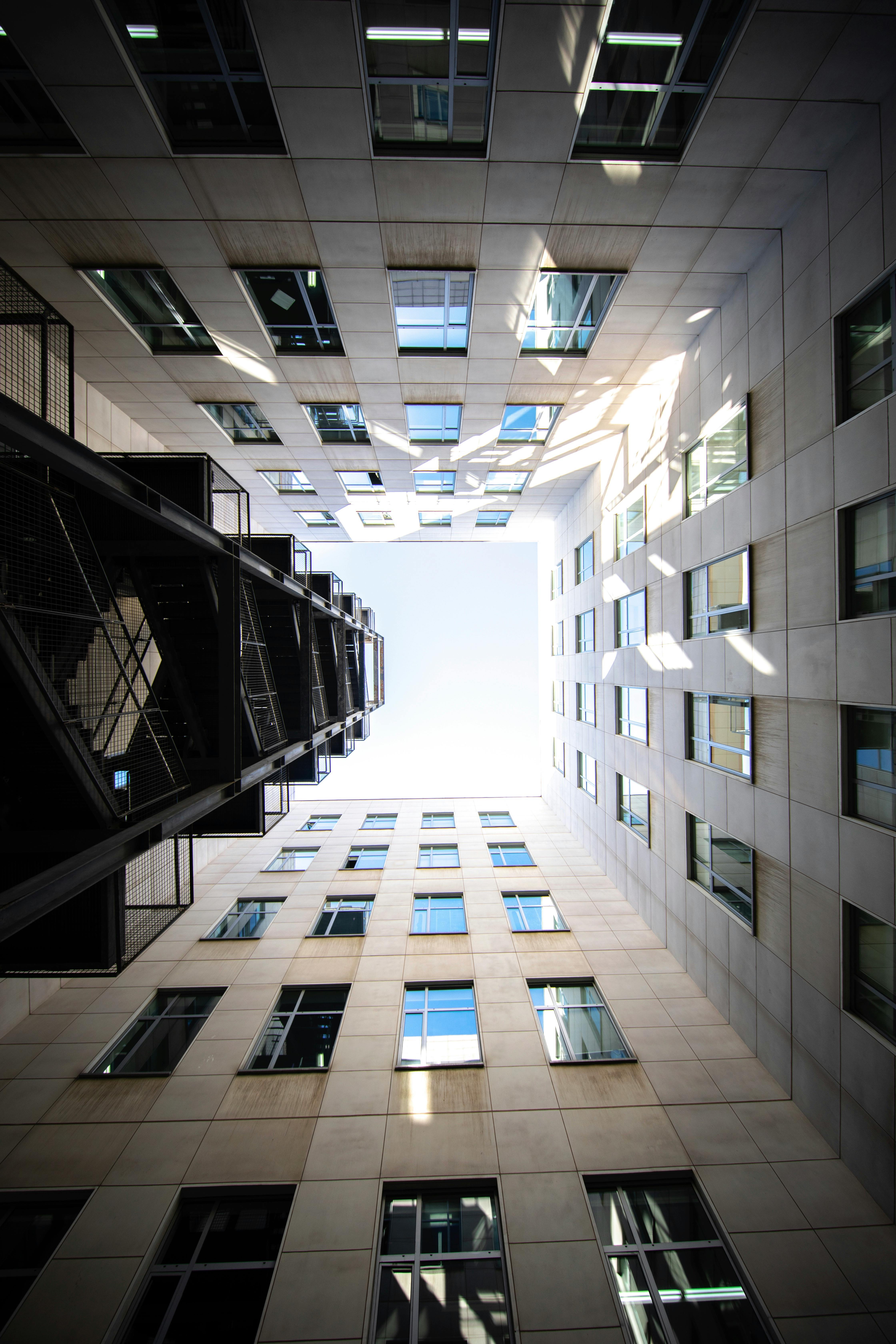 Low-angle Photo of High-rise Buildings · Free Stock Photo
