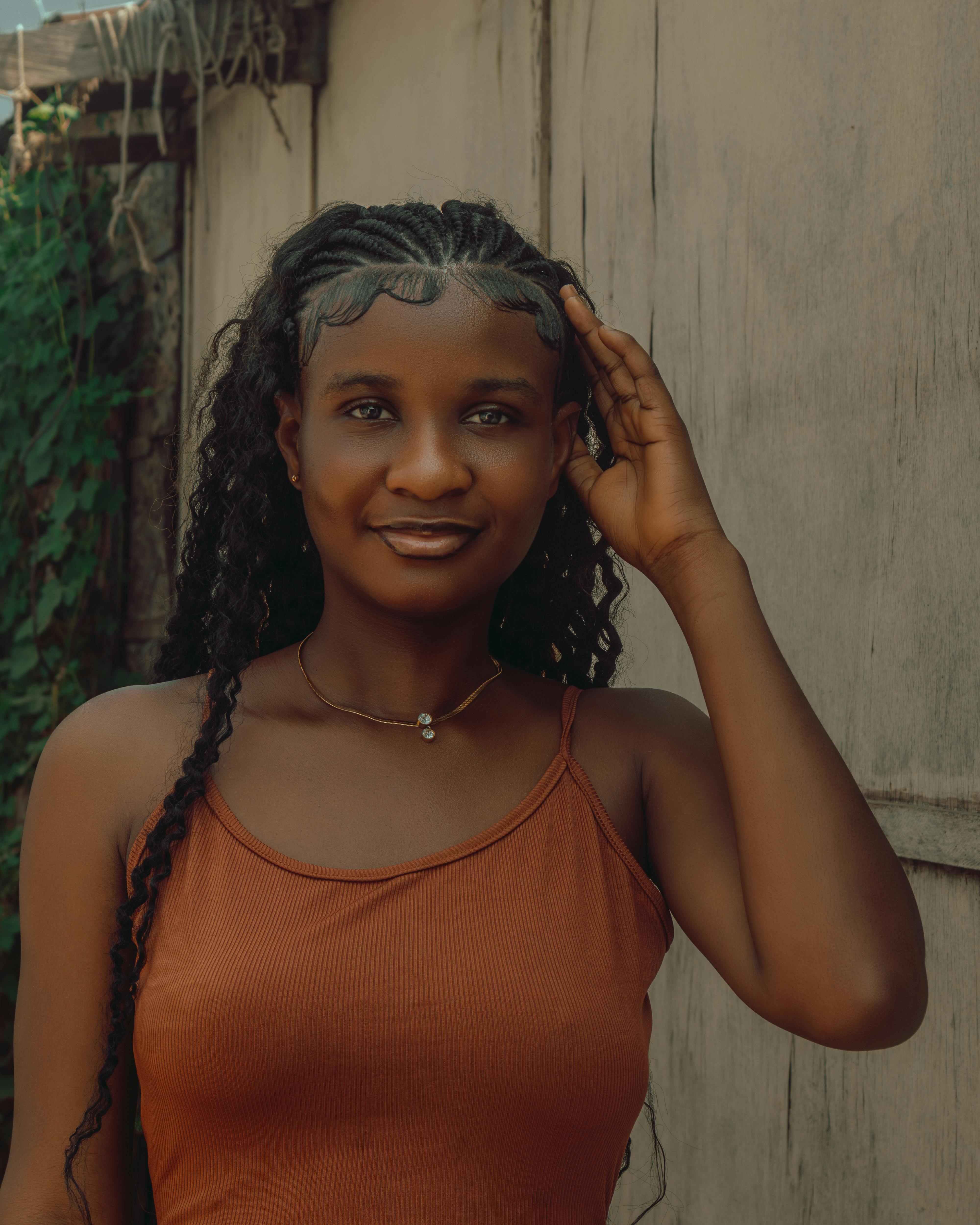 Stylish Outdoor Portrait of Young Woman · Free Stock Photo