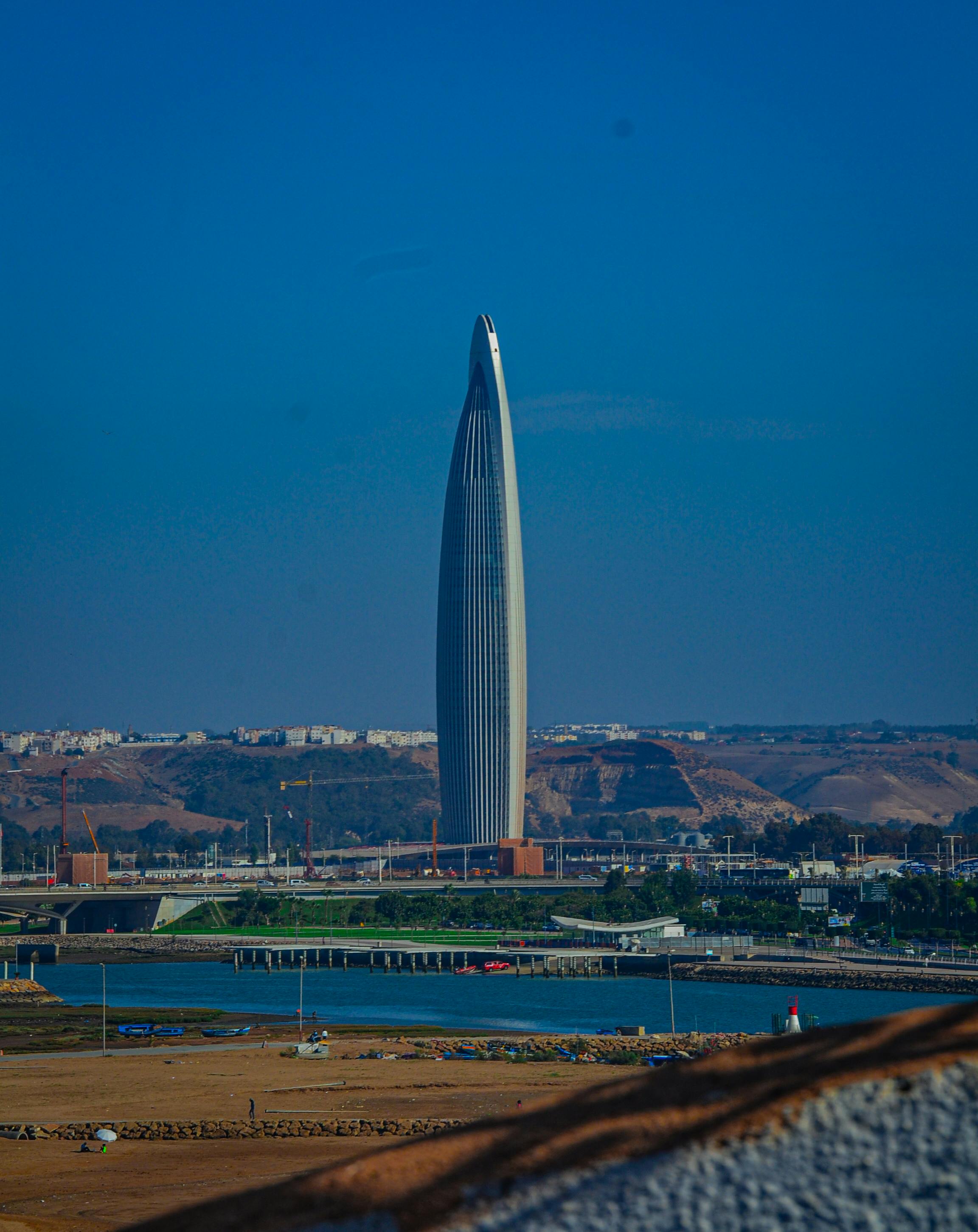 Iconic Tall Building in Modern Moroccan Skyline · Free Stock Photo