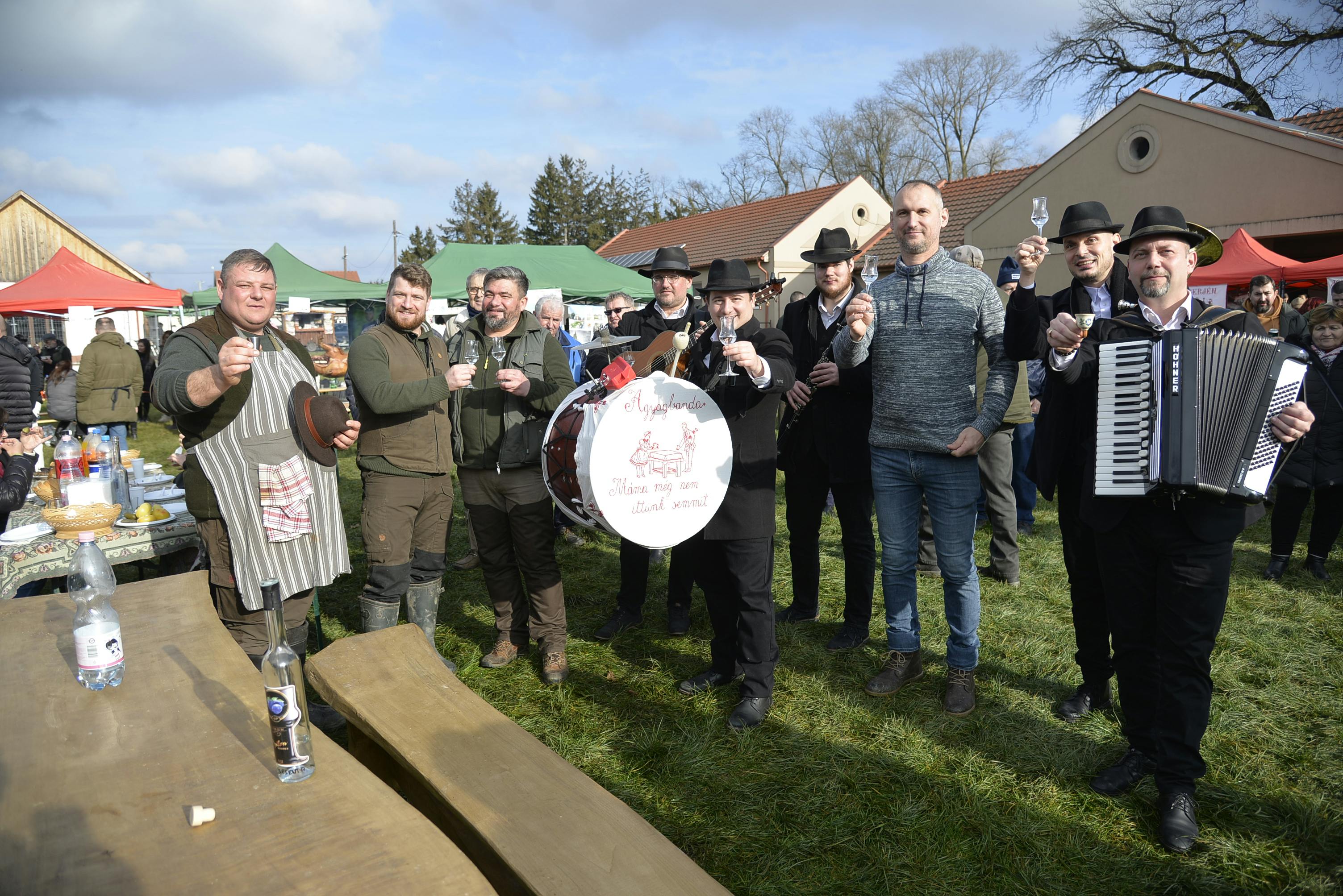 Traditional Hungarian Folk Music Celebration Outdoors · Free Stock Photo