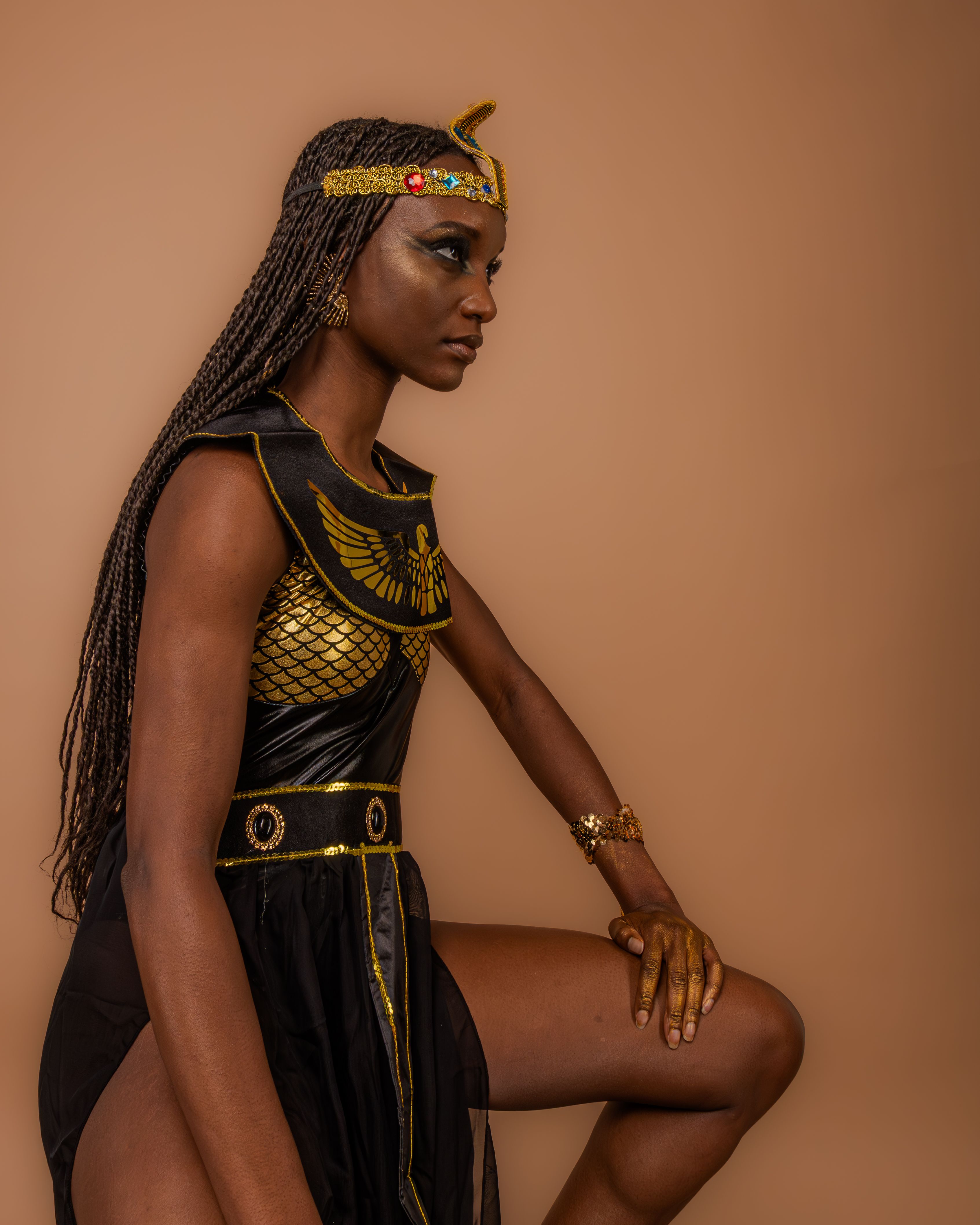 Elegant Portrait of Woman in Cleopatra Style · Free Stock Photo
