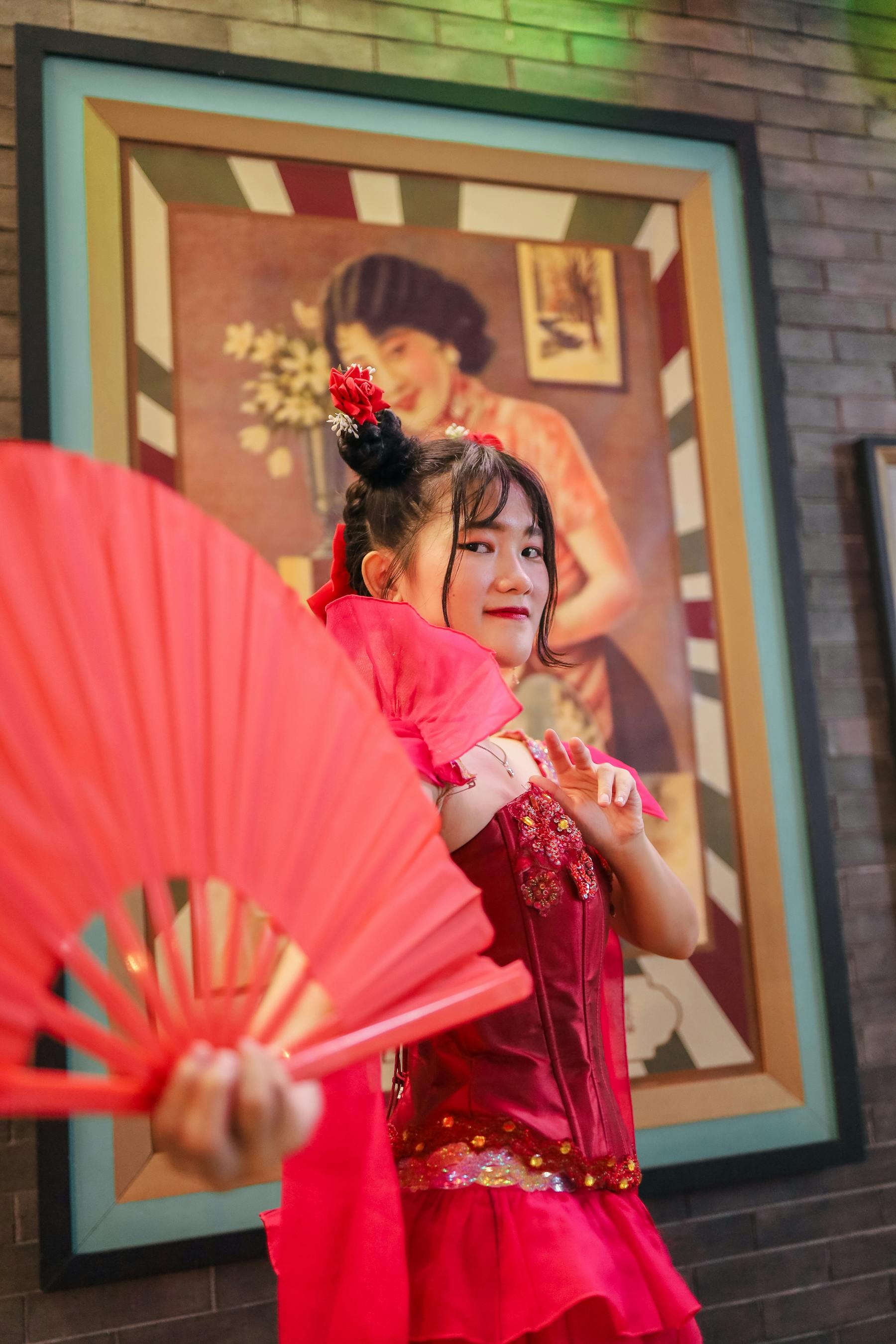 Traditional Chinese Dance Performance in Jakarta · Free Stock Photo