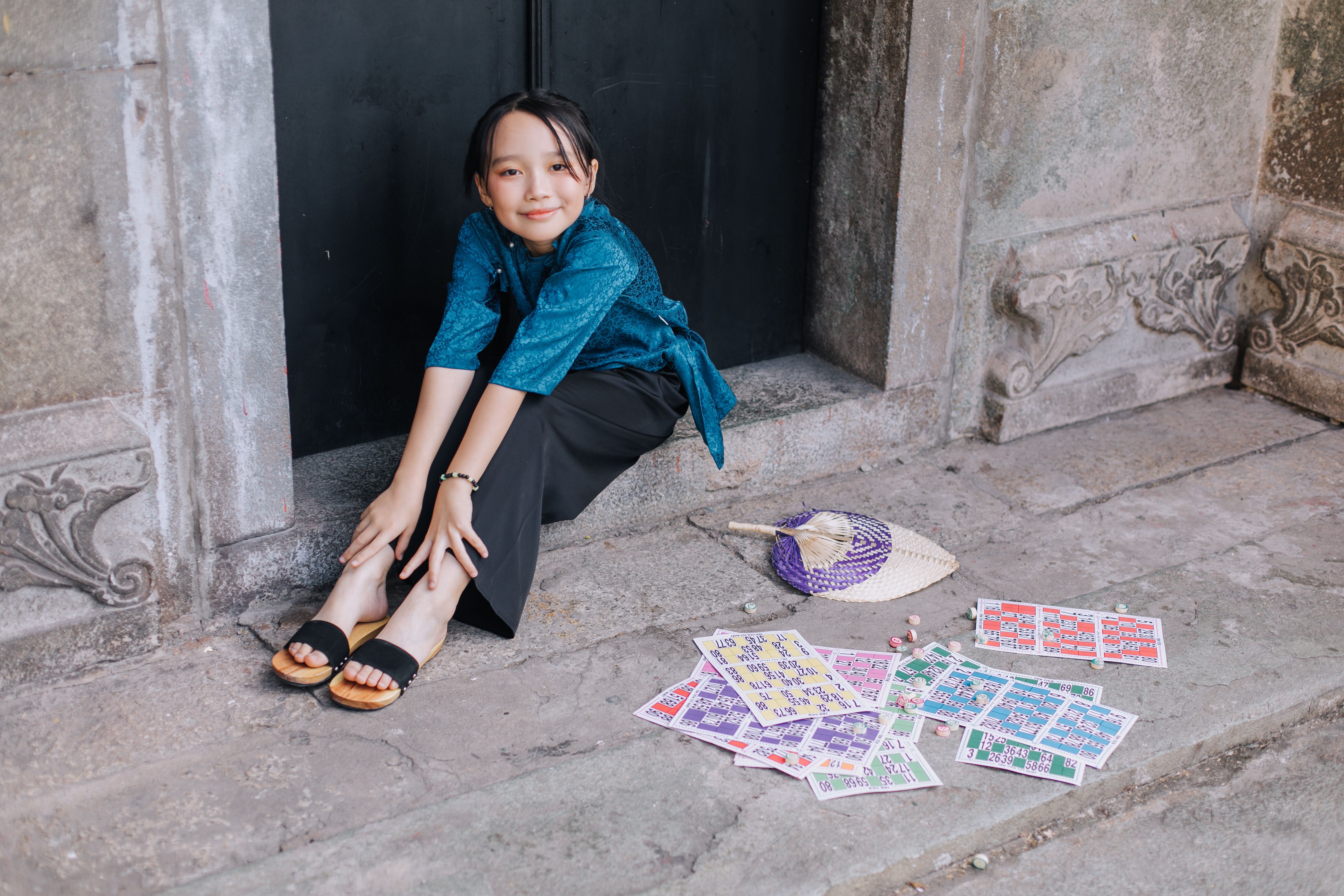 Young Girl Celebrating Lunar New Year in Vietnam · Free Stock Photo