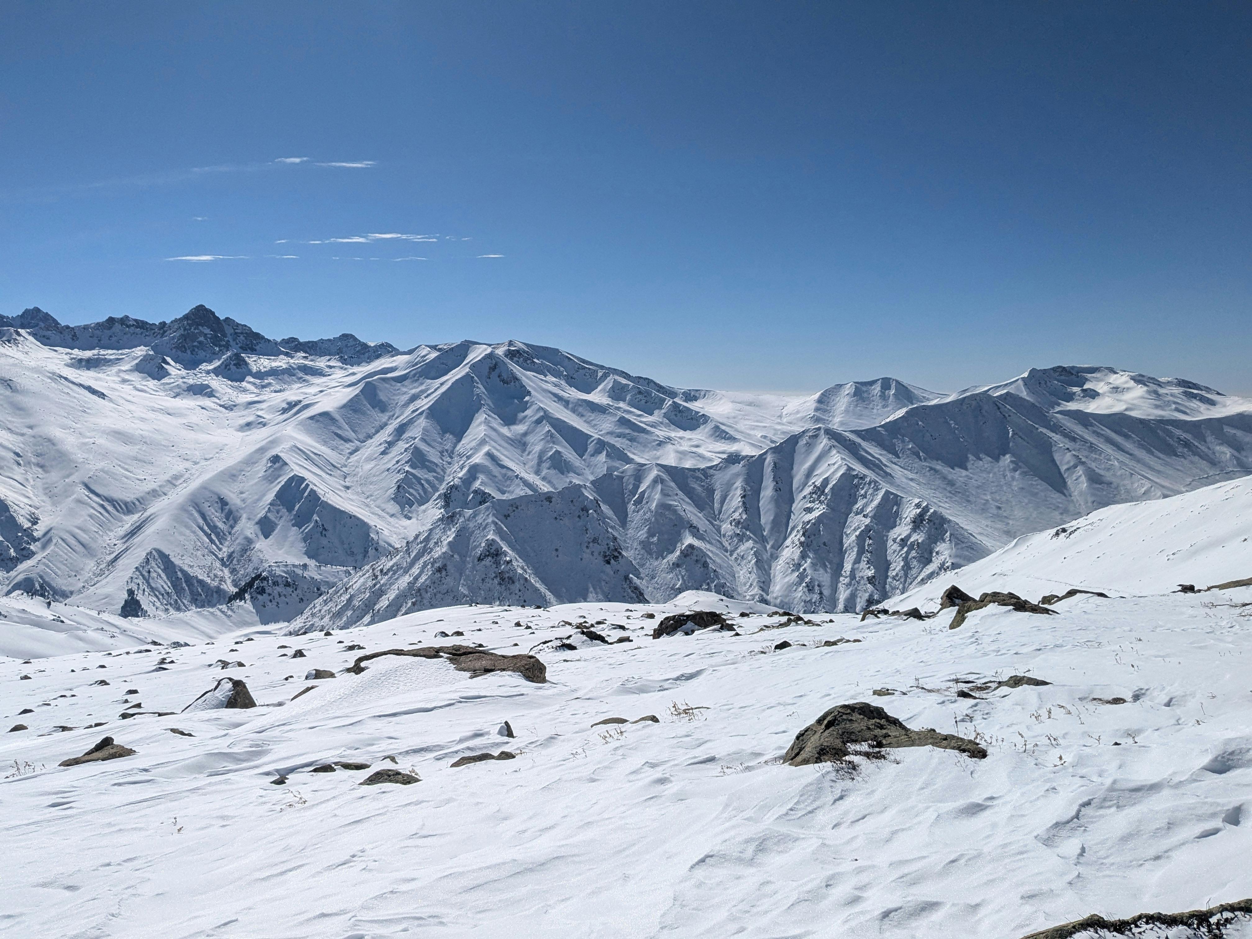 Majestic Snow-Covered Himalayan Mountains · Free Stock Photo