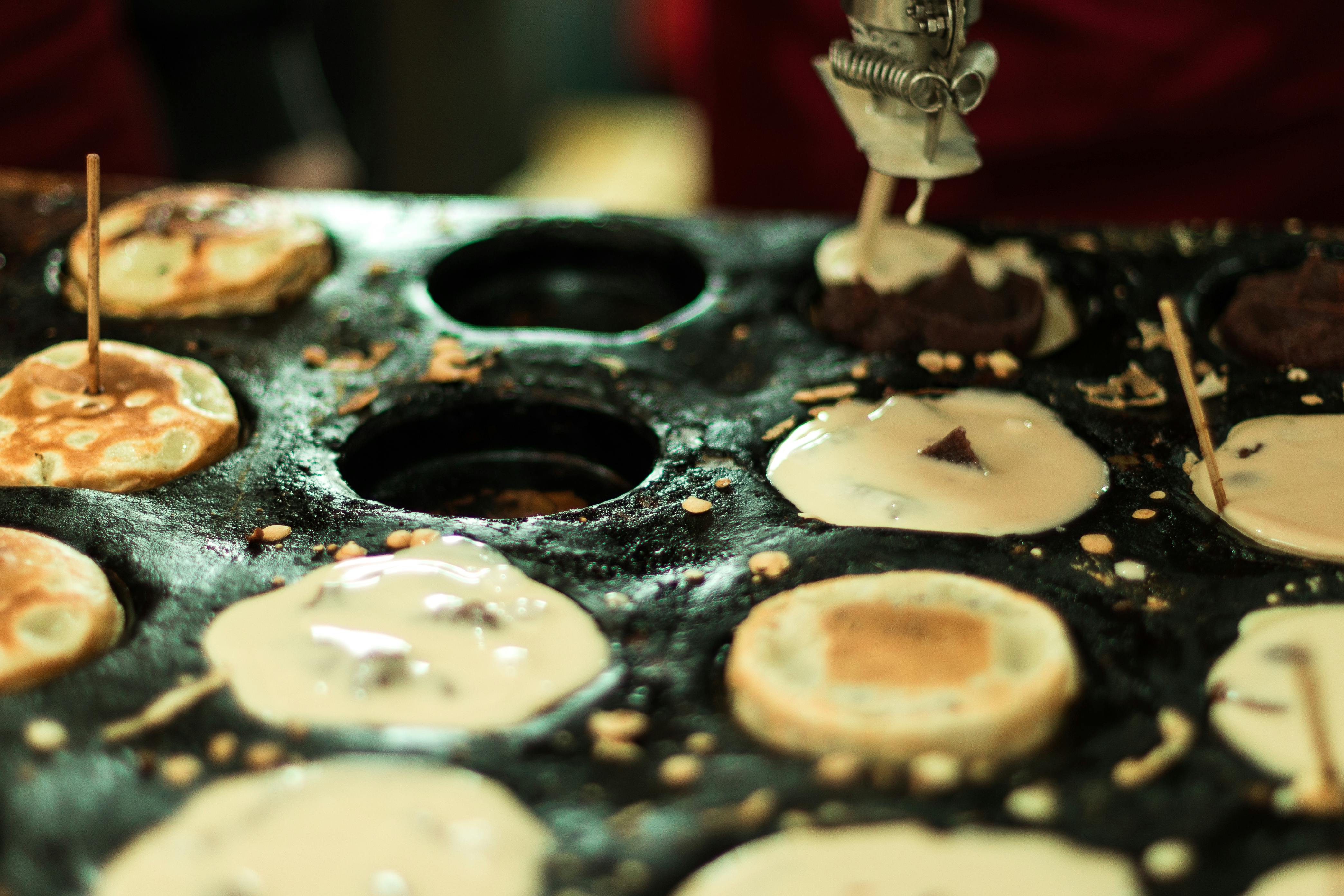 Delicious Brazilian Street Food Pancakes · Free Stock Photo